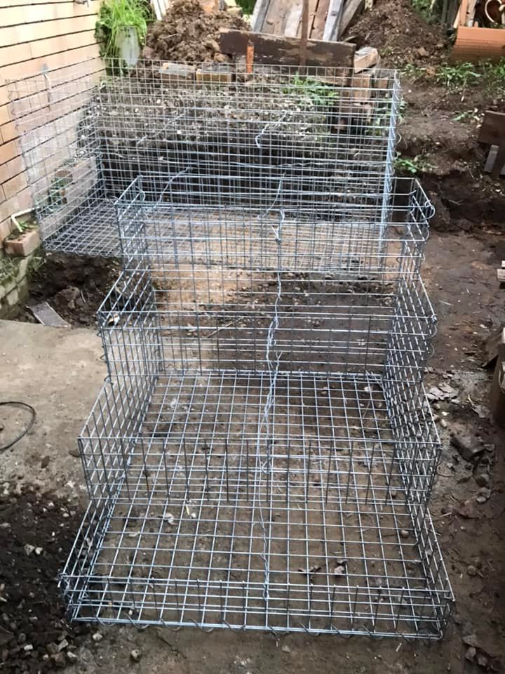 Re: How to build a set of Gabion steps? | Bunnings Workshop community