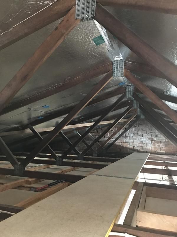 Solved: How to add insulation under rafters? | Bunnings Workshop community