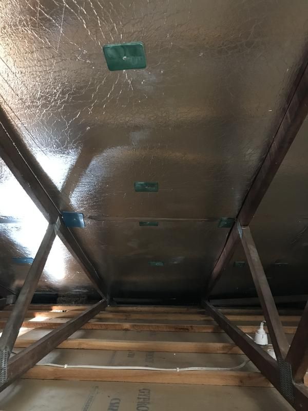 Solved: How to add insulation under rafters? | Bunnings Workshop community