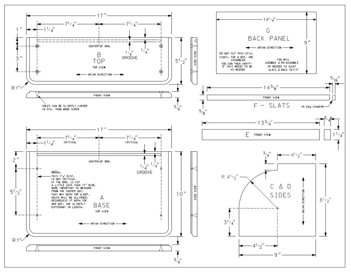 Custom timber bread box with roll door | Bunnings Workshop community