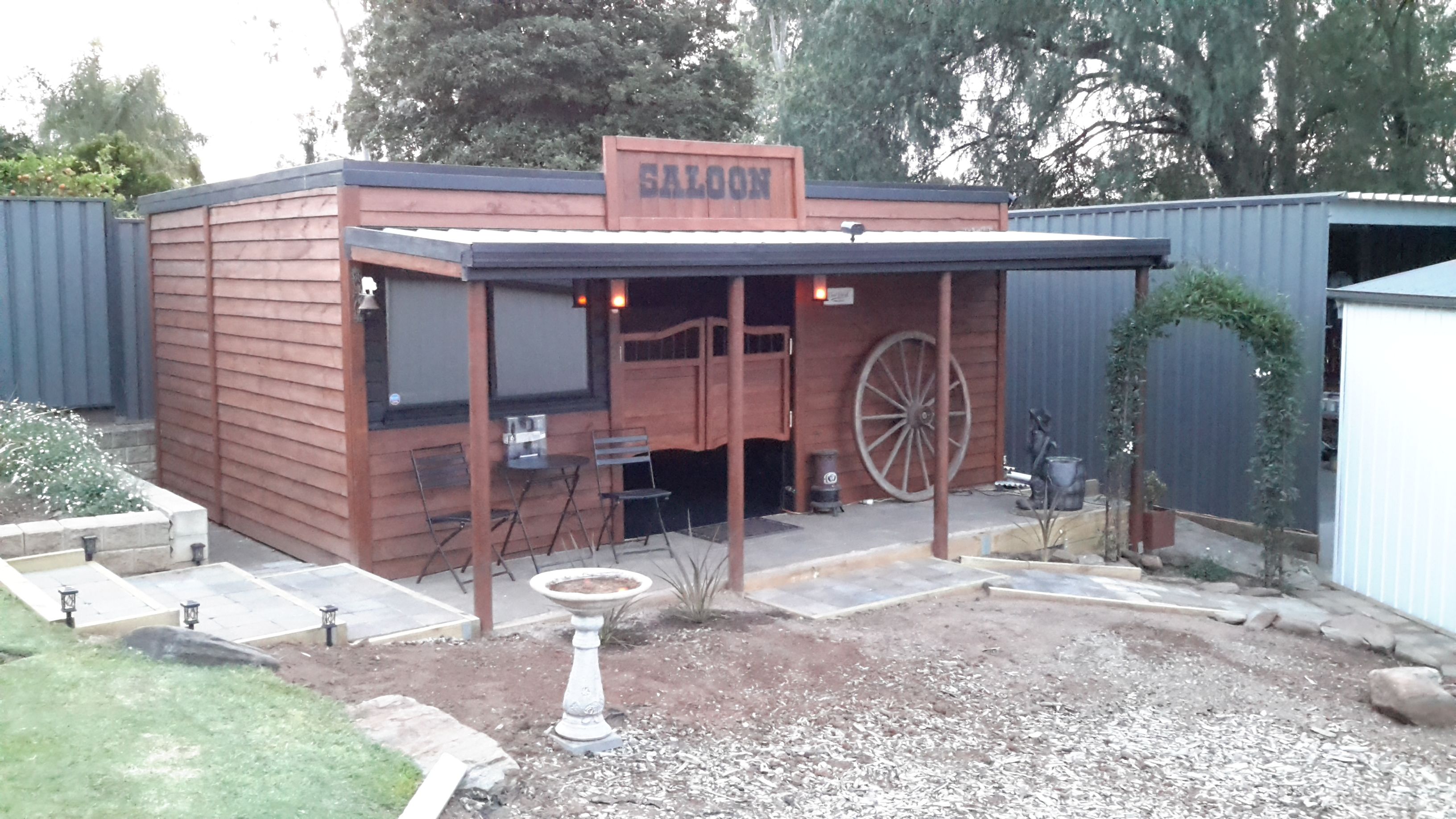 Western saloon created using old shed | Bunnings Workshop community