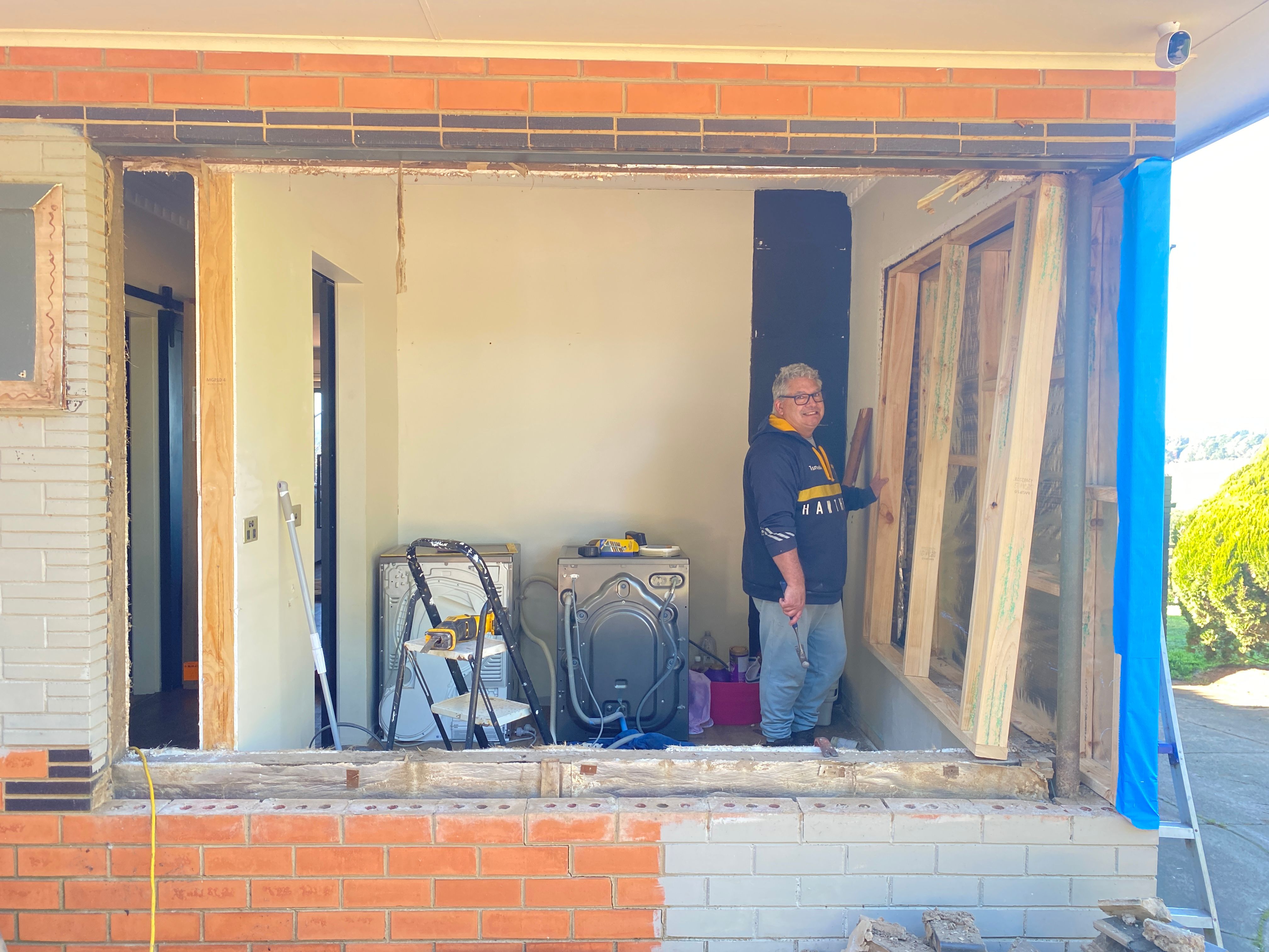 Weatherboard cladding over brick veneer ... | Bunnings Workshop community