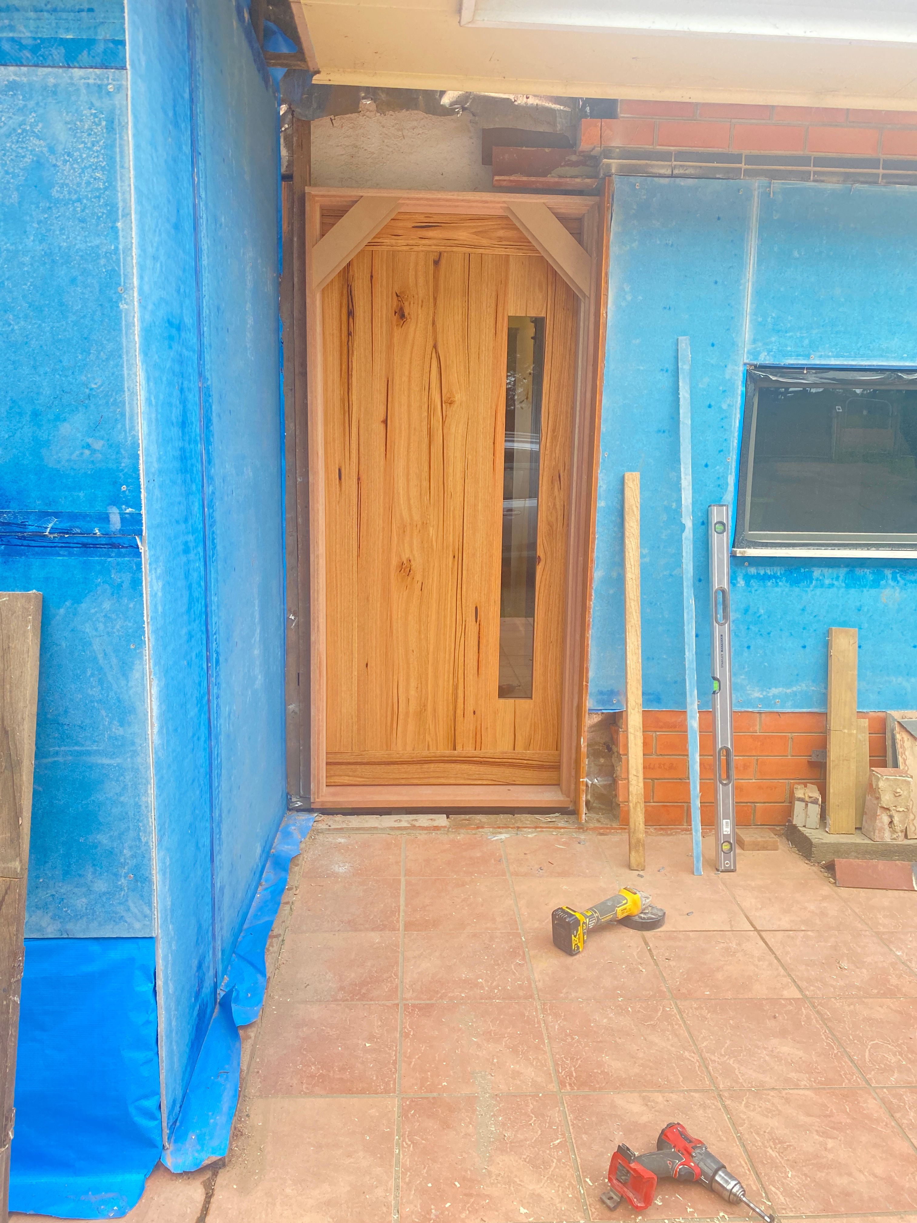 Weatherboard cladding over brick veneer ... | Bunnings Workshop community