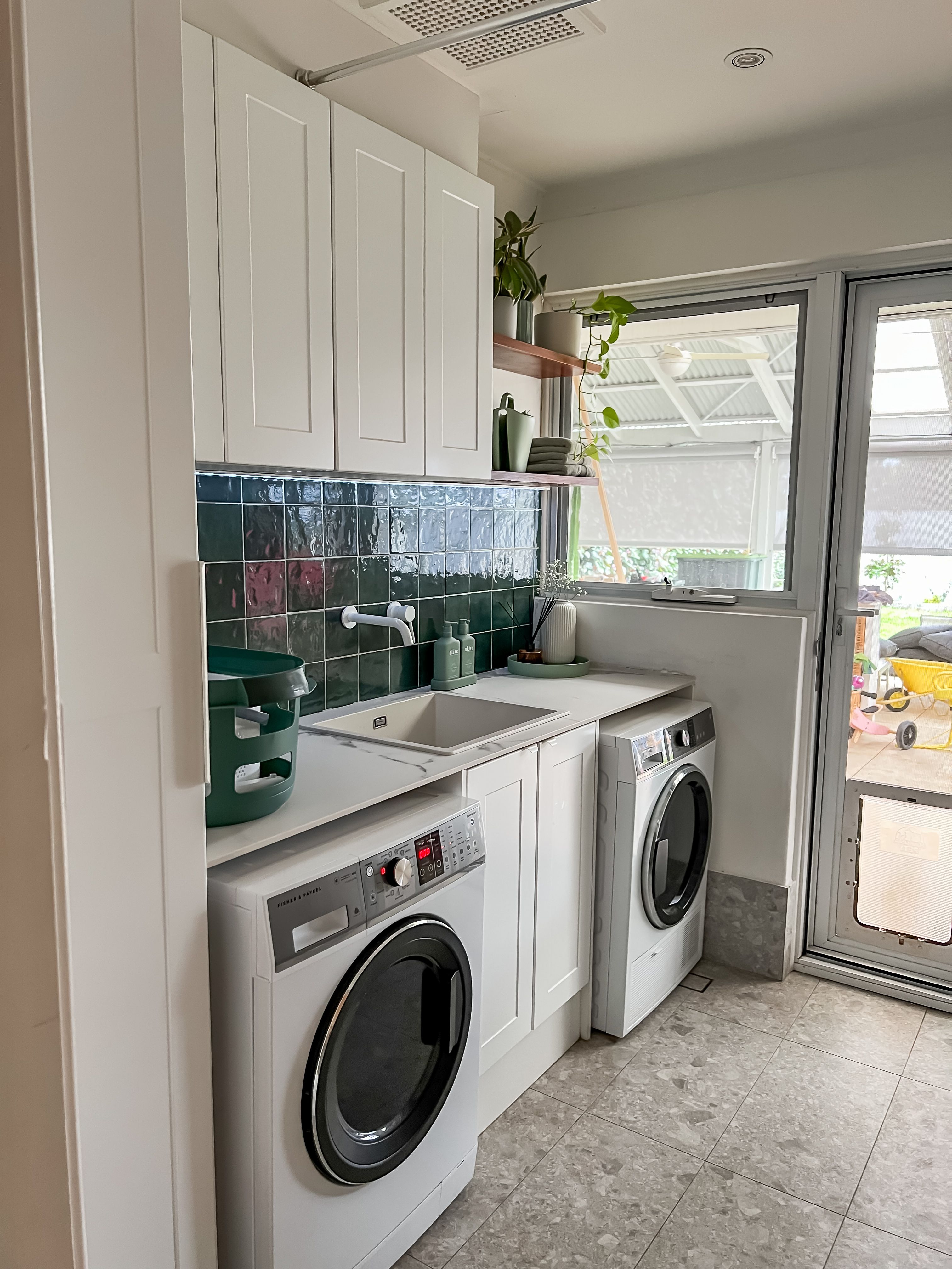 Laundry renovation with Kaboodle cabinet... | Bunnings Workshop community