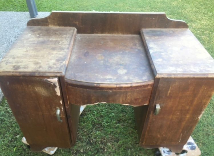 Dressing table upcycle using chalk paint | Bunnings Workshop community