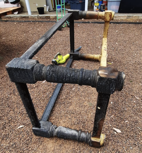 Burnt family dining table restoration | Bunnings Workshop community
