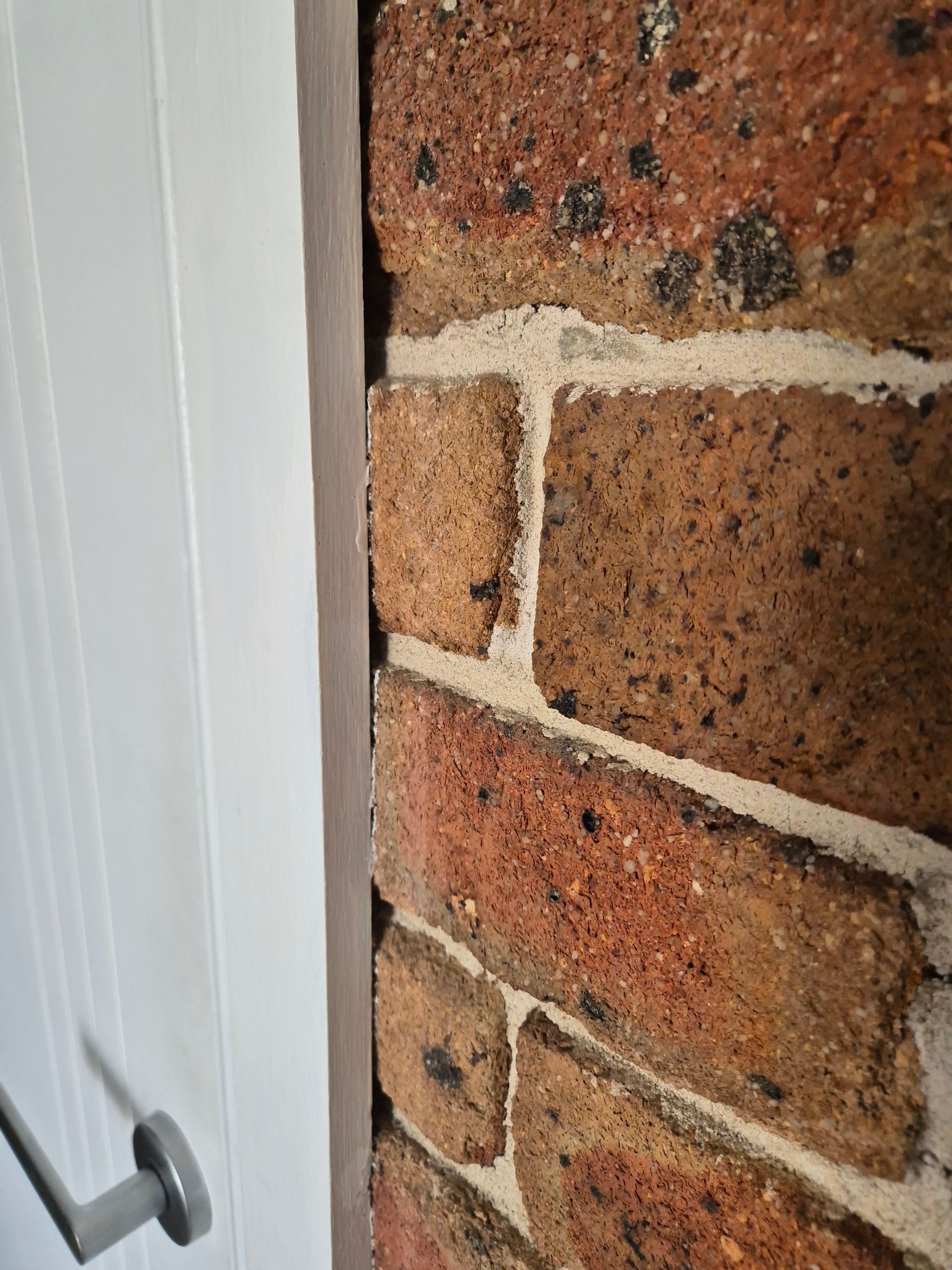 How to fill gaps between trim and brick? | Bunnings Workshop community