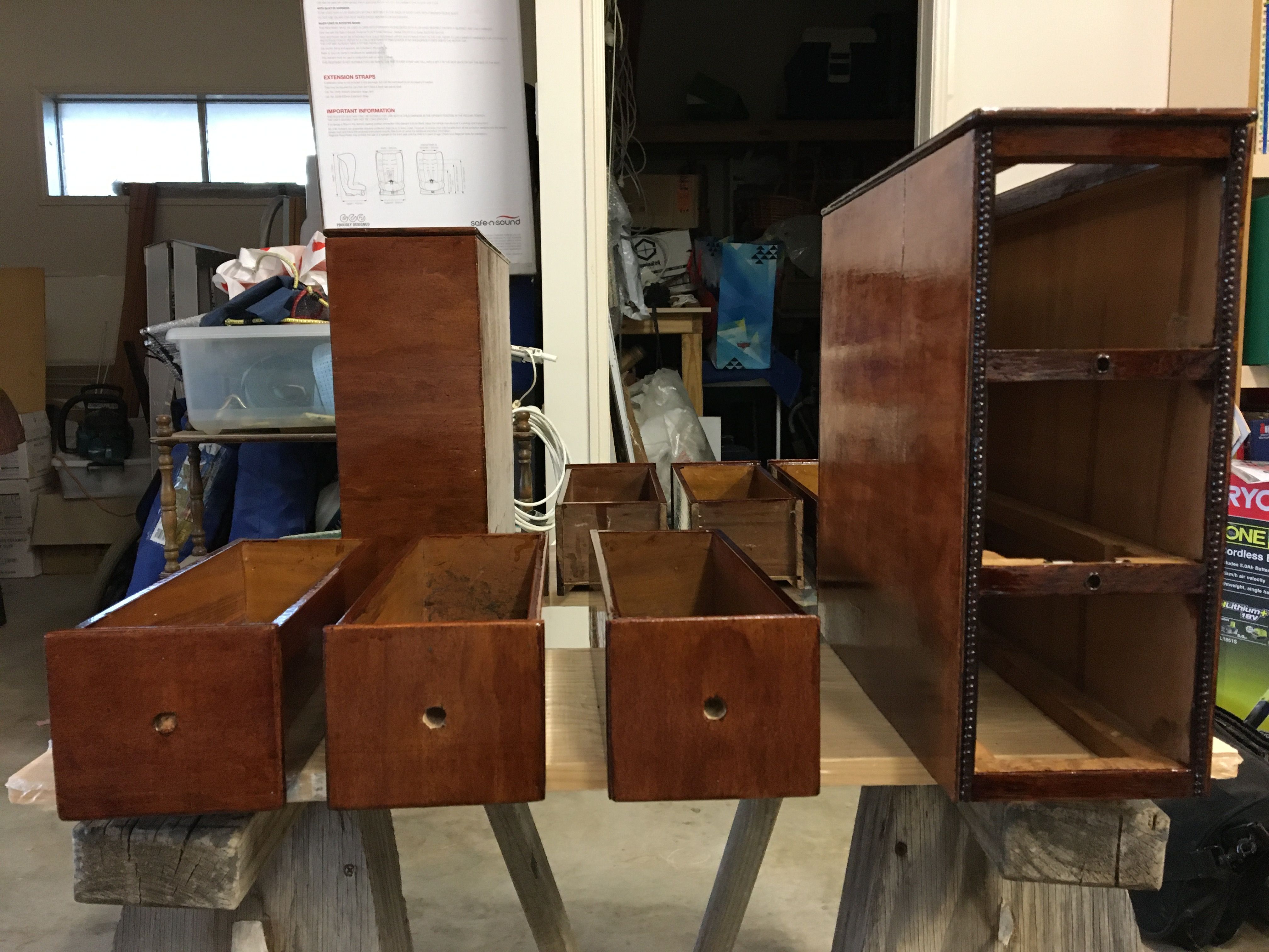 Upcycled Singer sewing machine as vanity | Bunnings Workshop community