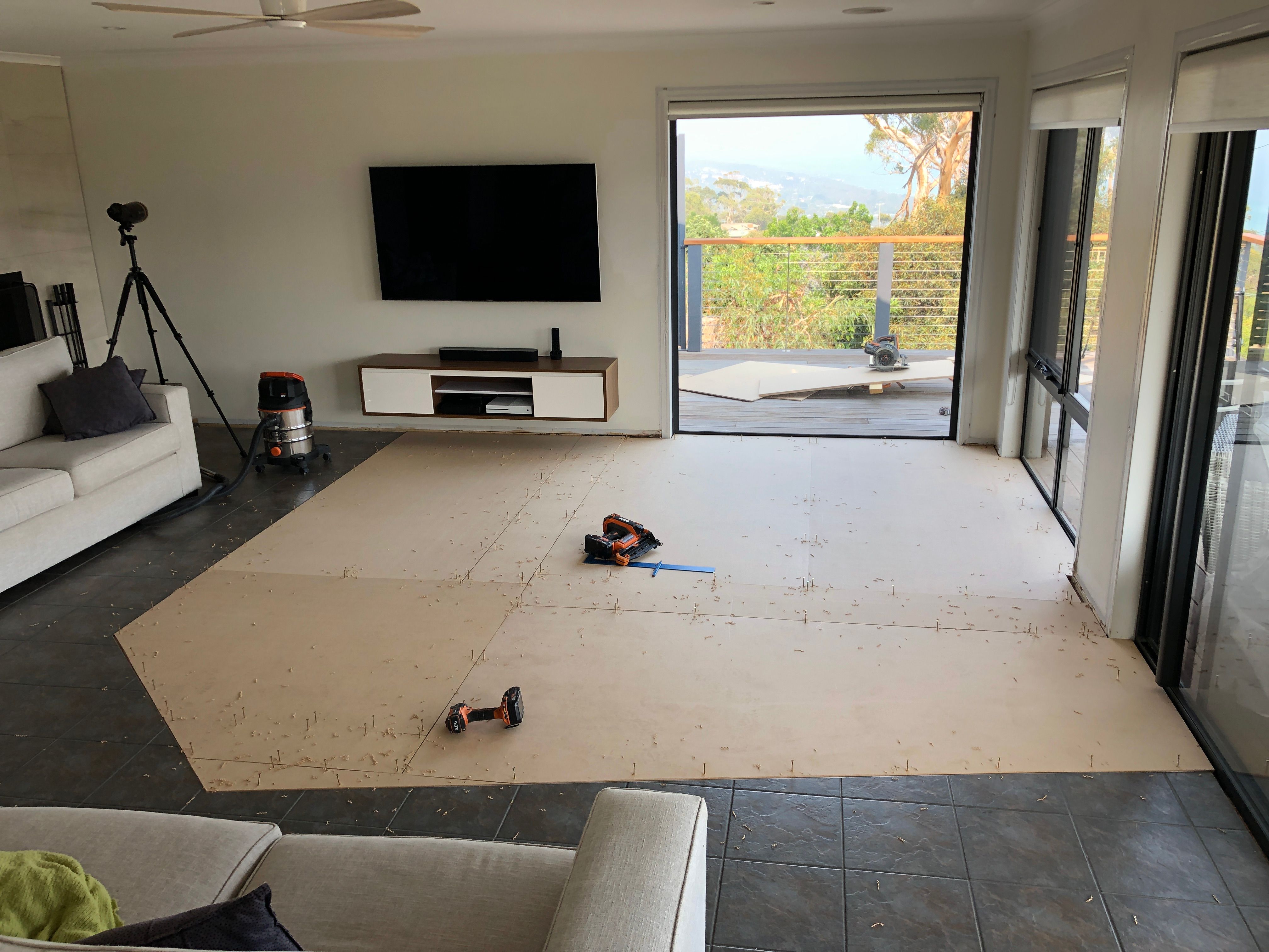 How to level a yellow tongue floor? | Bunnings Workshop community