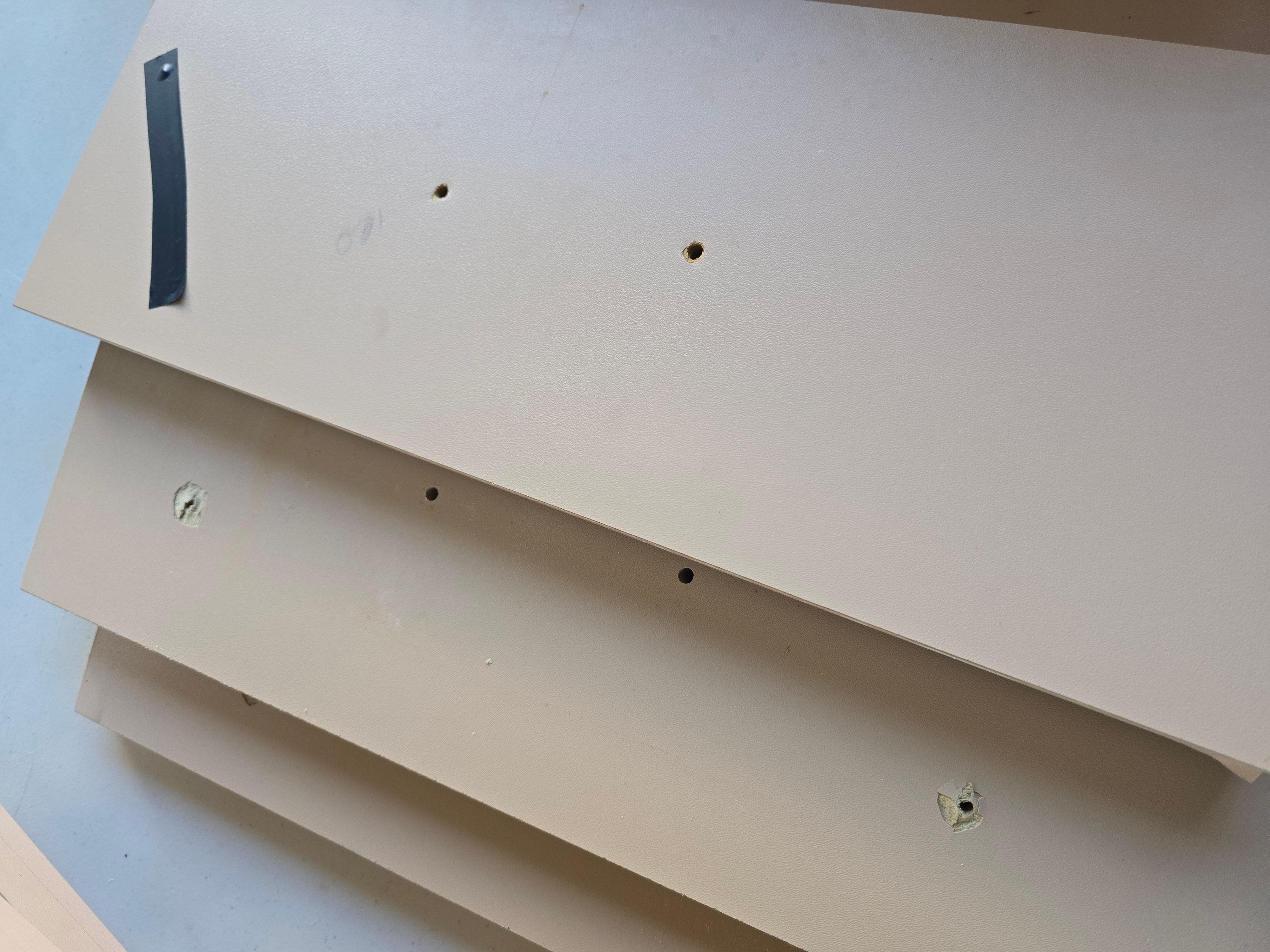 How to fill holes and repair melamine ki... | Bunnings Workshop community