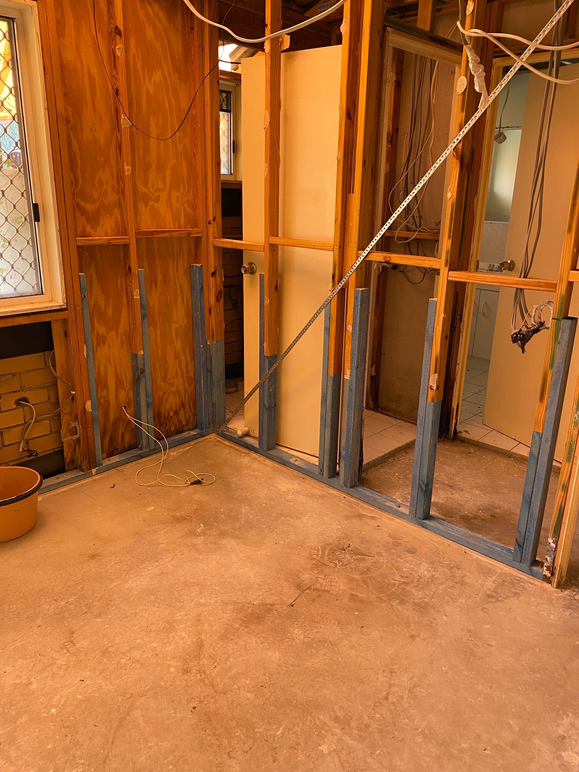 How to replace bottom plate of stud wall... - Page 2 | Bunnings ...