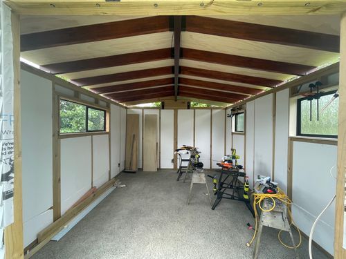 Custom backyard workshop build | Bunnings Workshop community