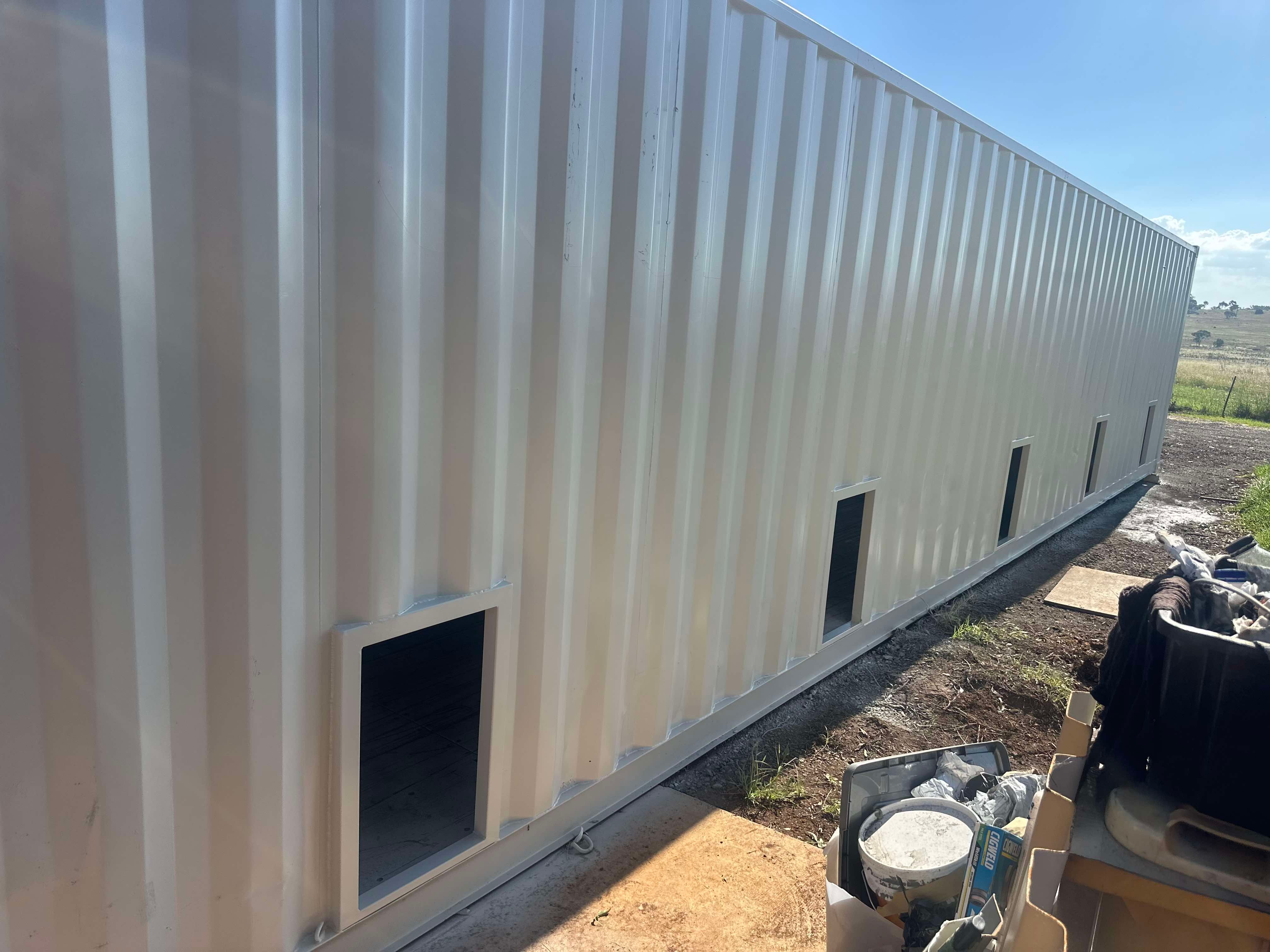 How to insulate 40ft shipping container? | Bunnings Workshop community