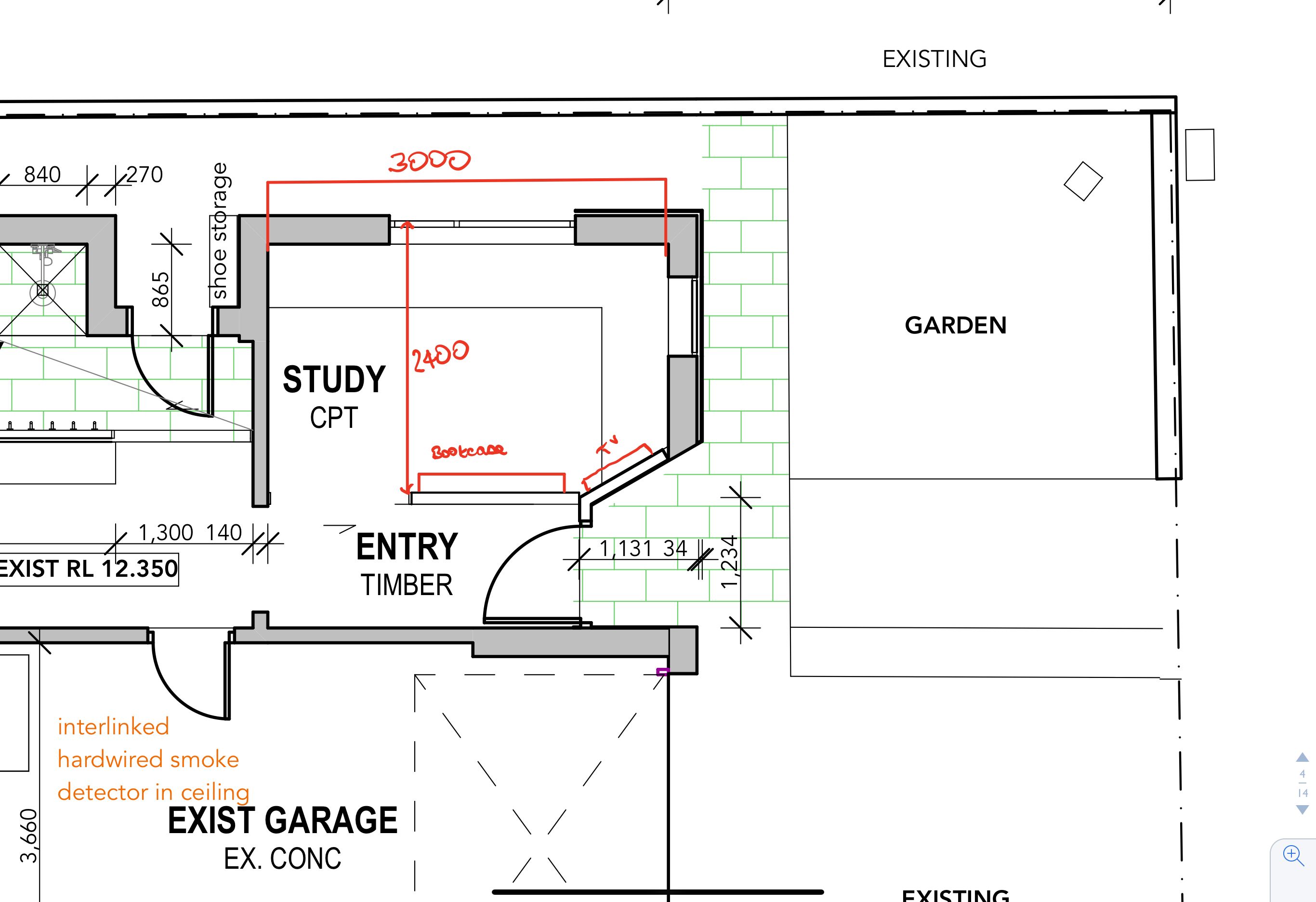 Designing / Building a home study | Bunnings Workshop community