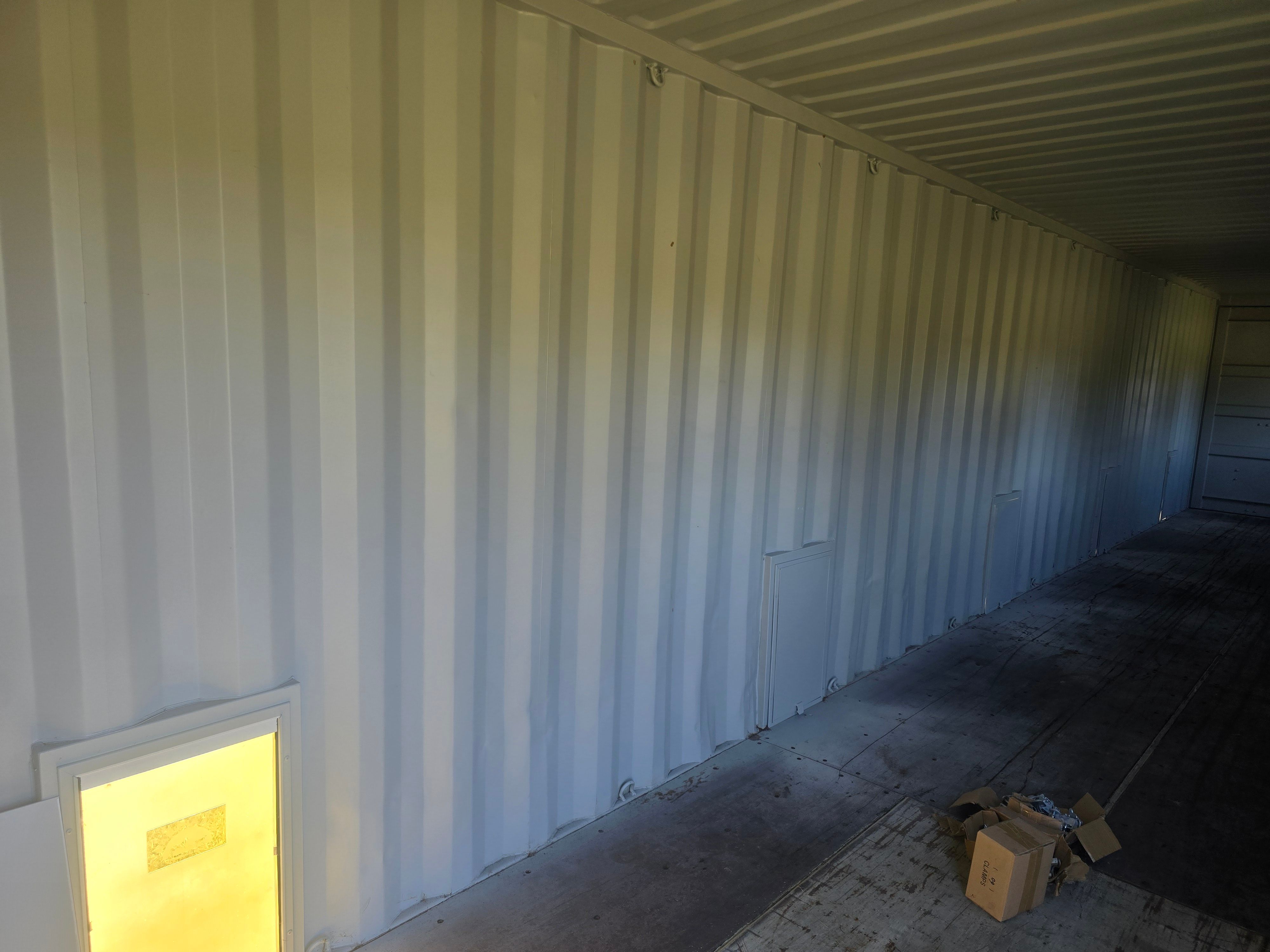 How to insulate 40ft shipping container? | Bunnings Workshop community