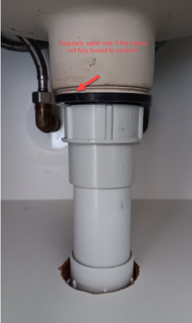 How to remove basin waste from bathroom ... | Bunnings Workshop community