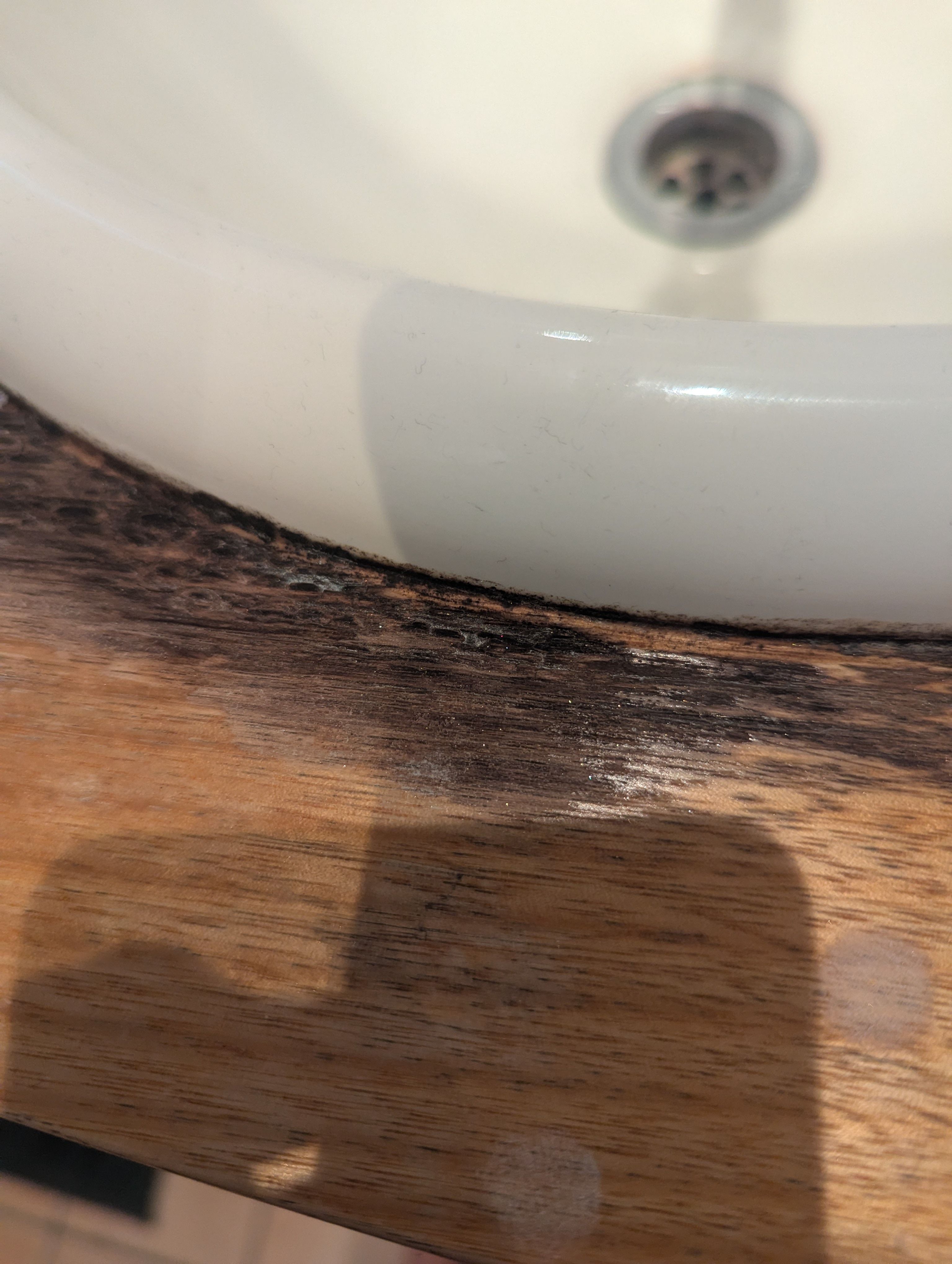 How to fix water-damaged bathroom vanity... | Bunnings Workshop community