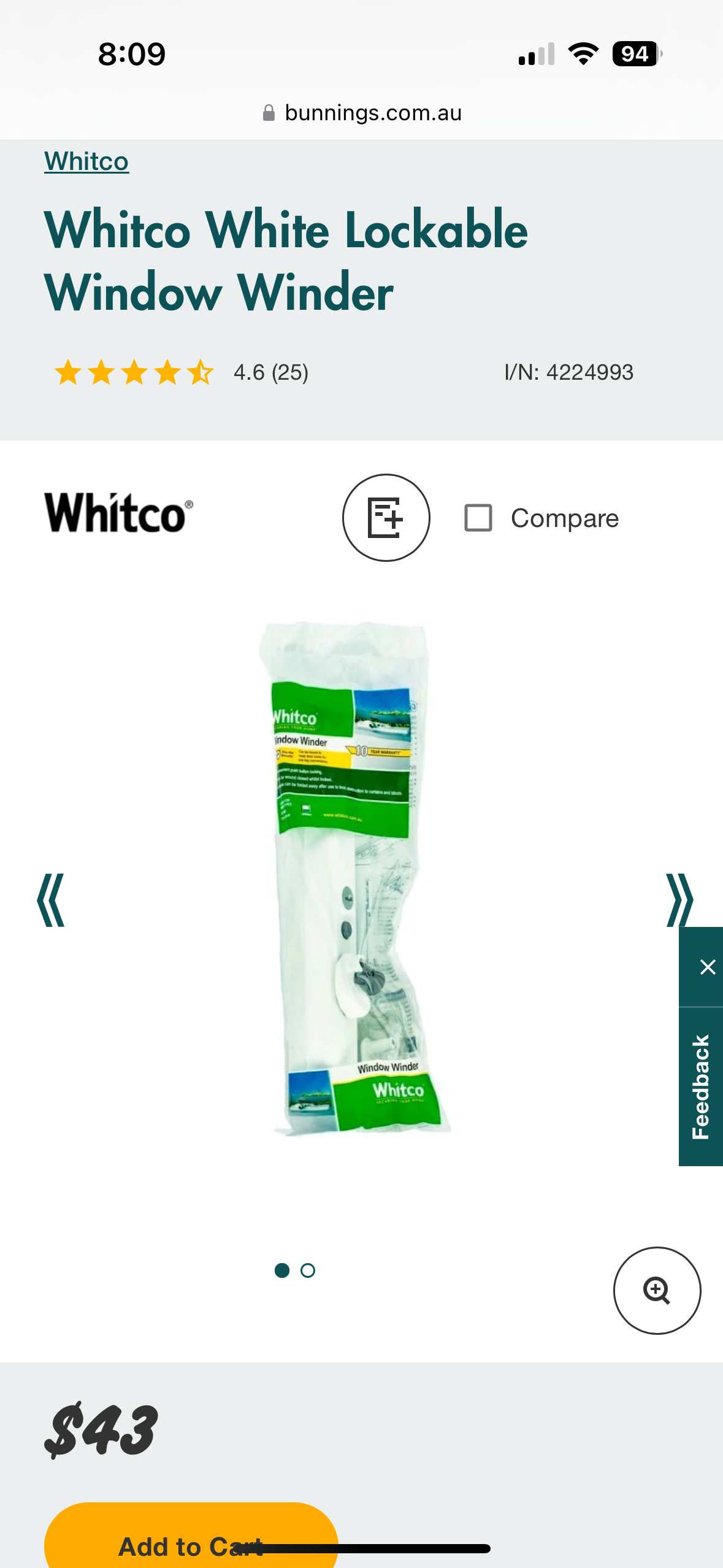How to fix Whitco window button lock? | Bunnings Workshop community