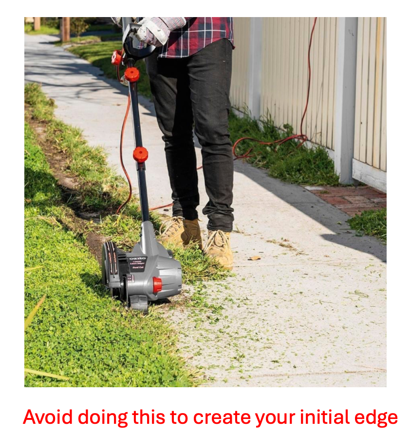 What tool is best for lawn edging? | Bunnings Workshop community