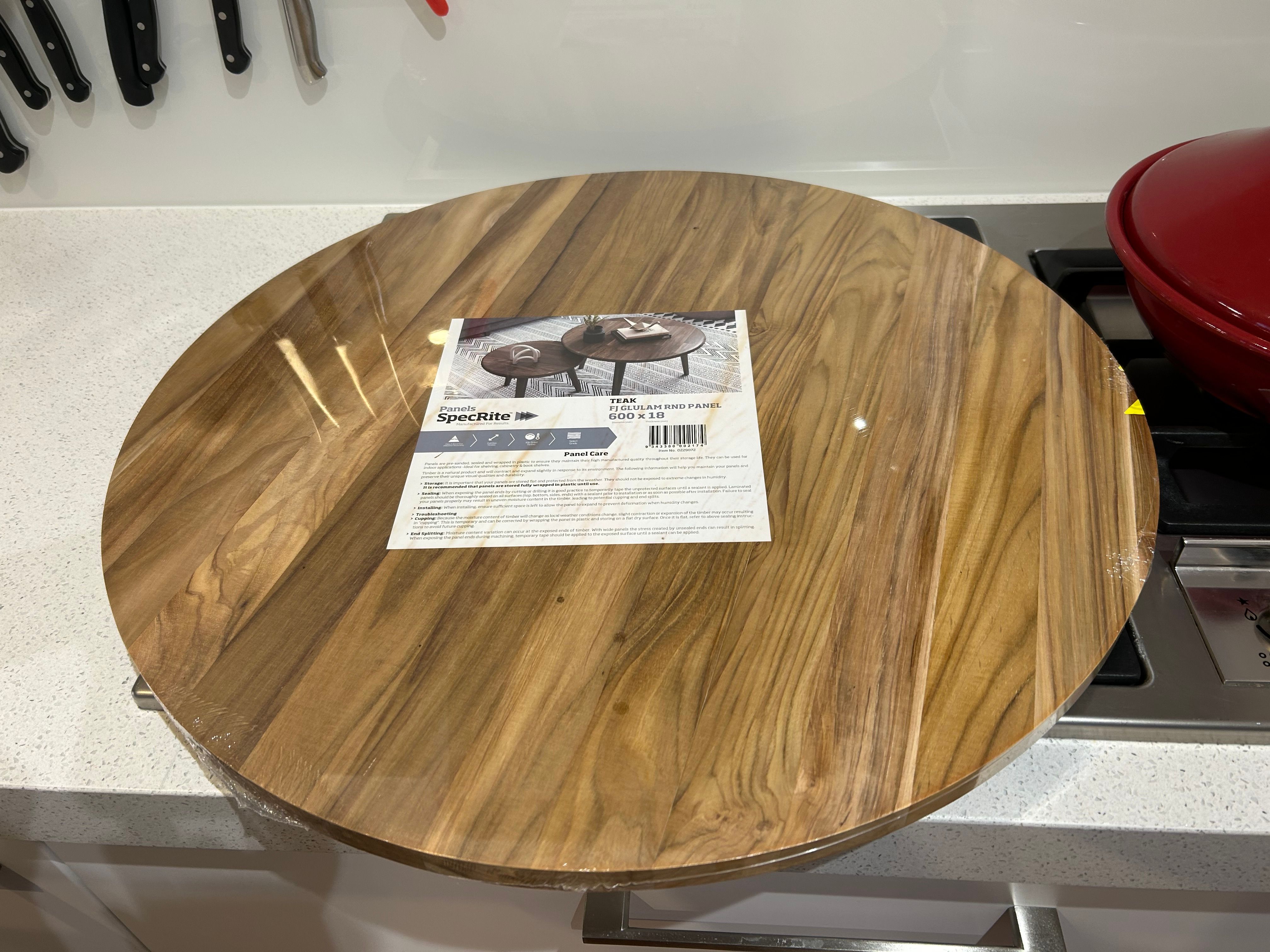 Can i use SpecRite Teak Panel as a chopp... | Bunnings Workshop community