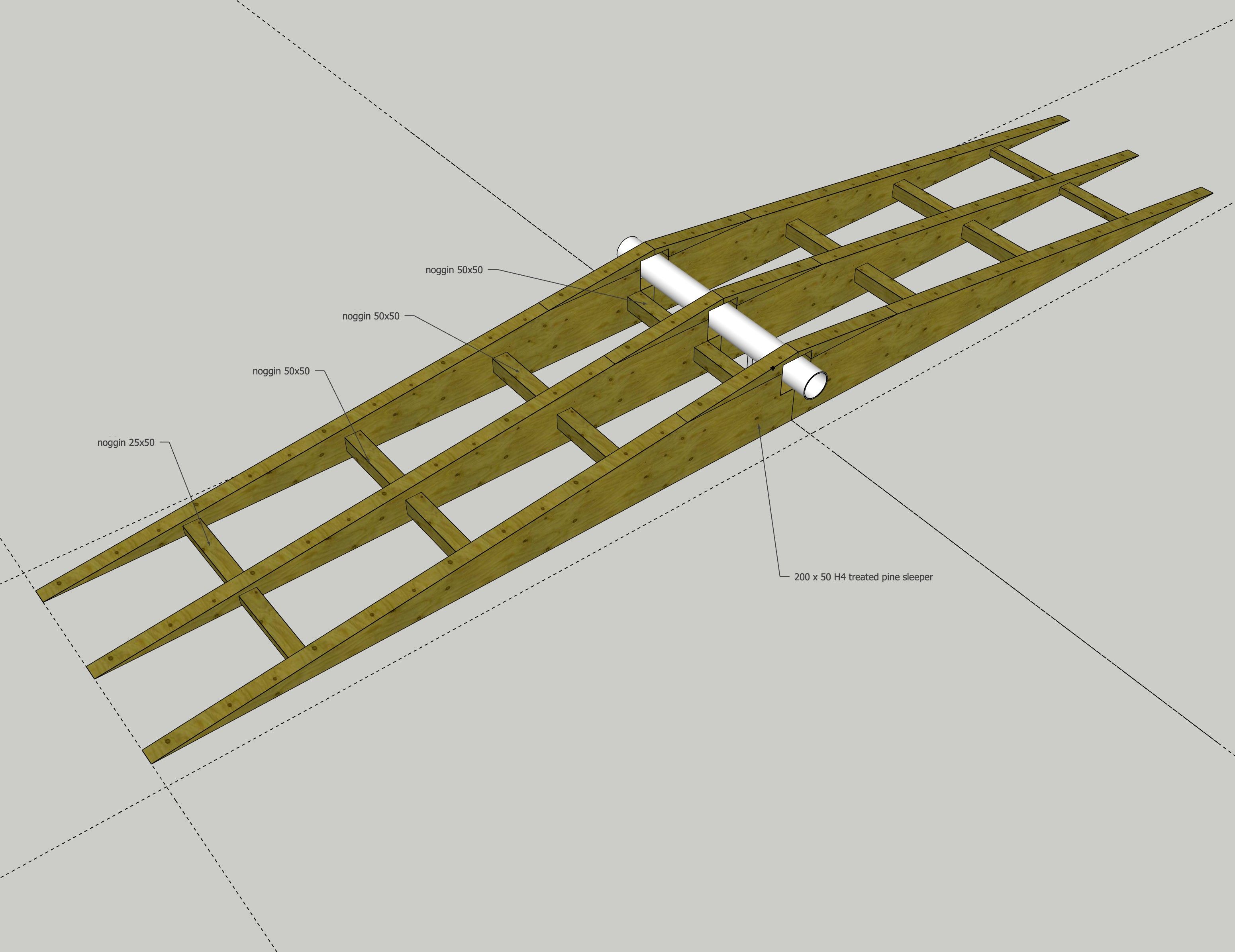 How to build a timber ramp over stormwat... | Bunnings Workshop community