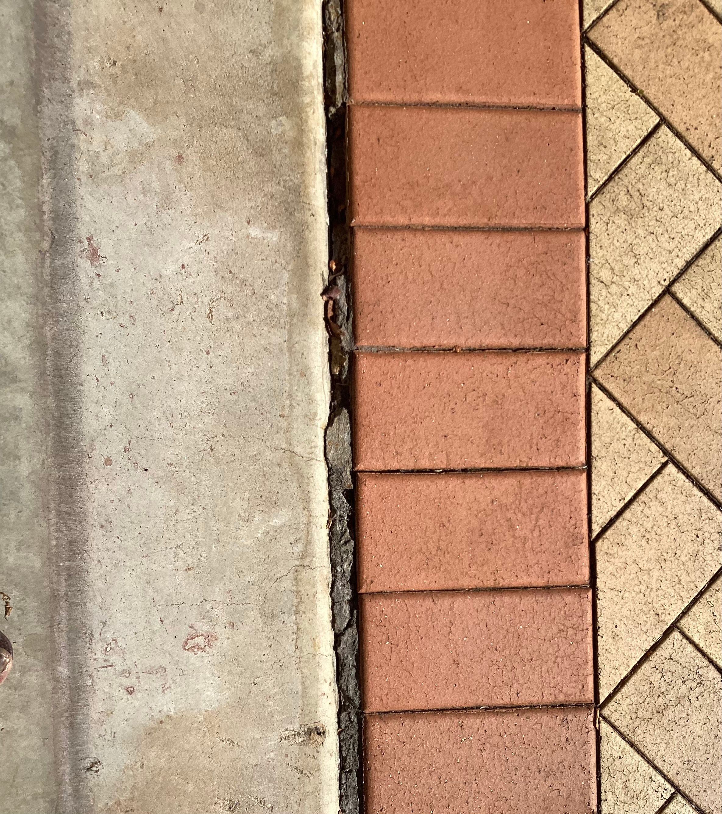 How to fill gaps between concrete and pa... | Bunnings Workshop community