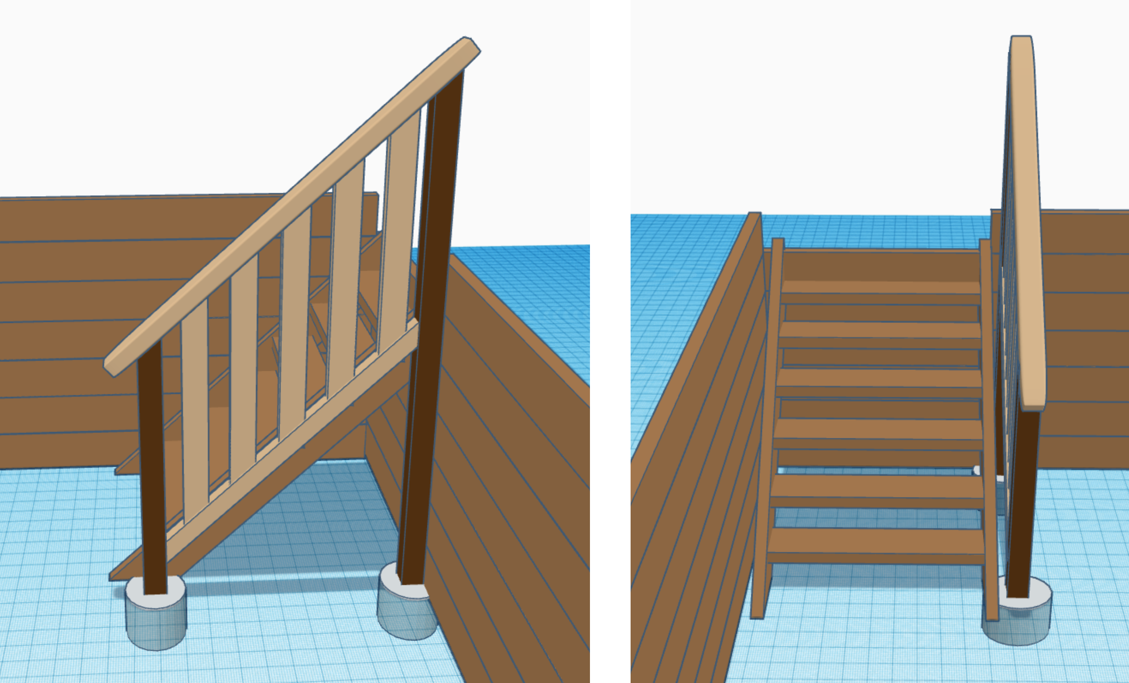 How to build an outdoor stair handrail? | Bunnings Workshop community