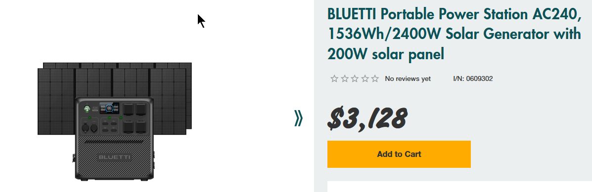 Solved: How to choose a solar generator? | Bunnings Workshop community
