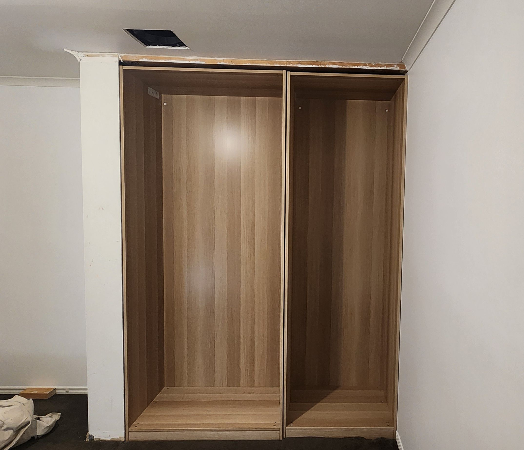 Fixed wardrobe renovation | Bunnings Workshop community