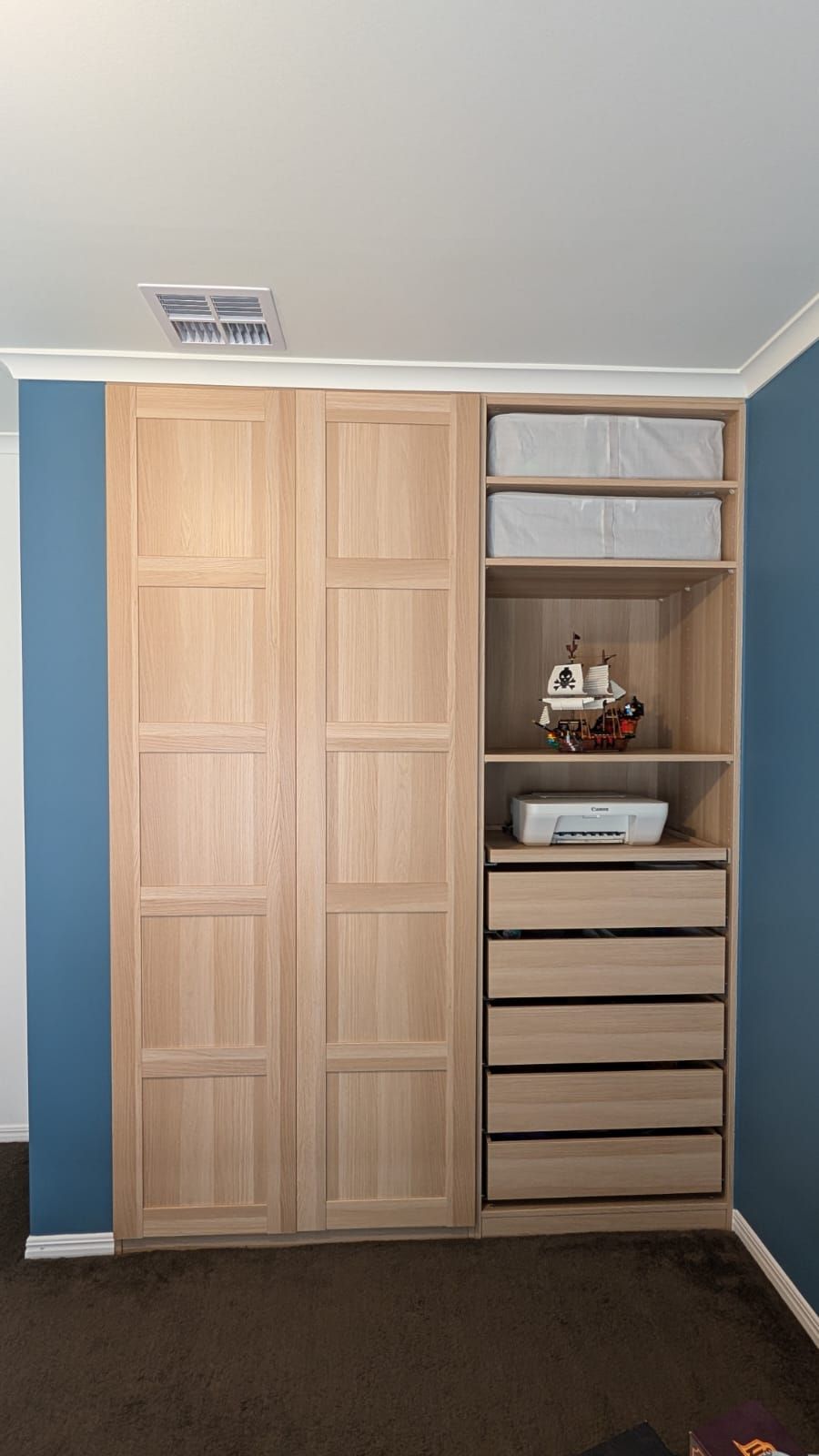 Fixed wardrobe renovation | Bunnings Workshop community