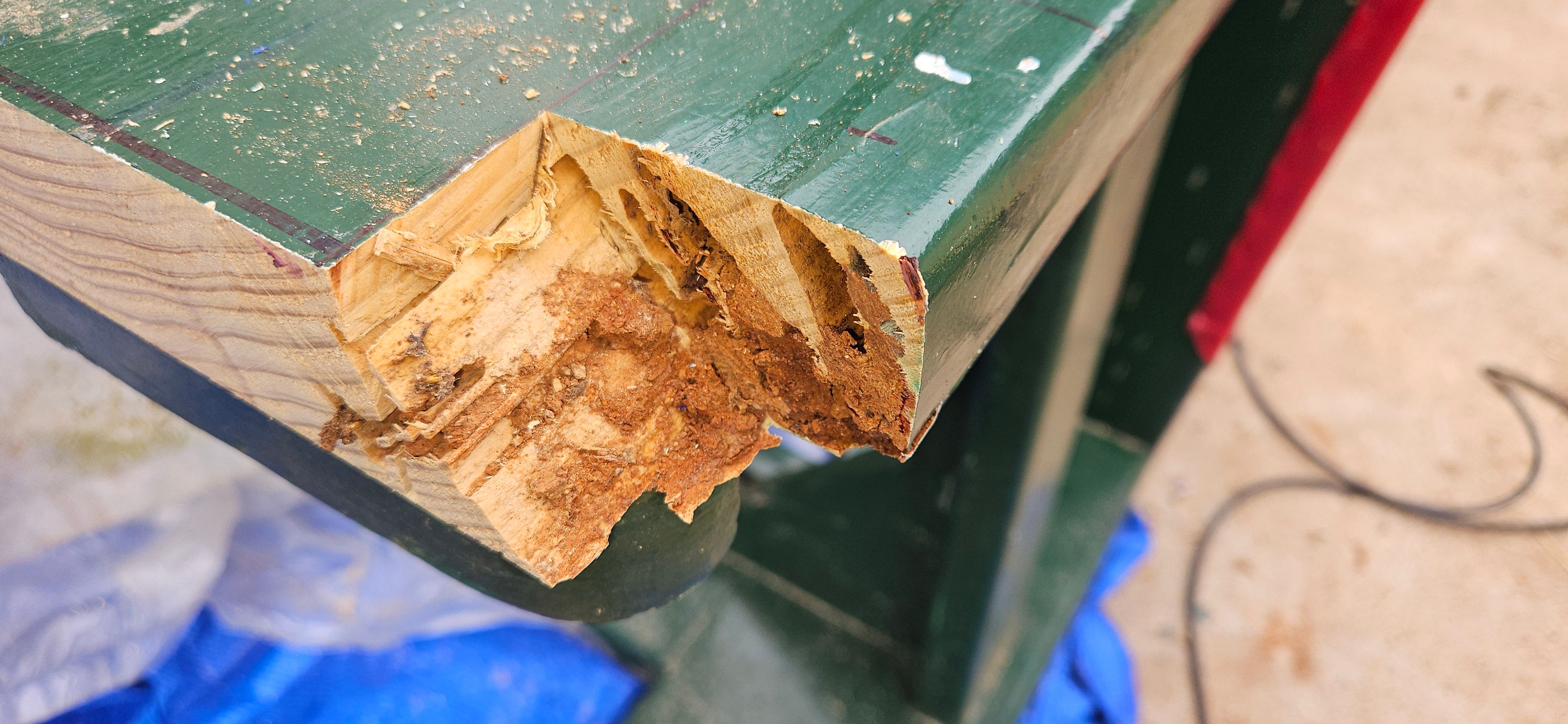 Solved: How to fix damaged timber legs of Santa'... | Bunnings Workshop ...