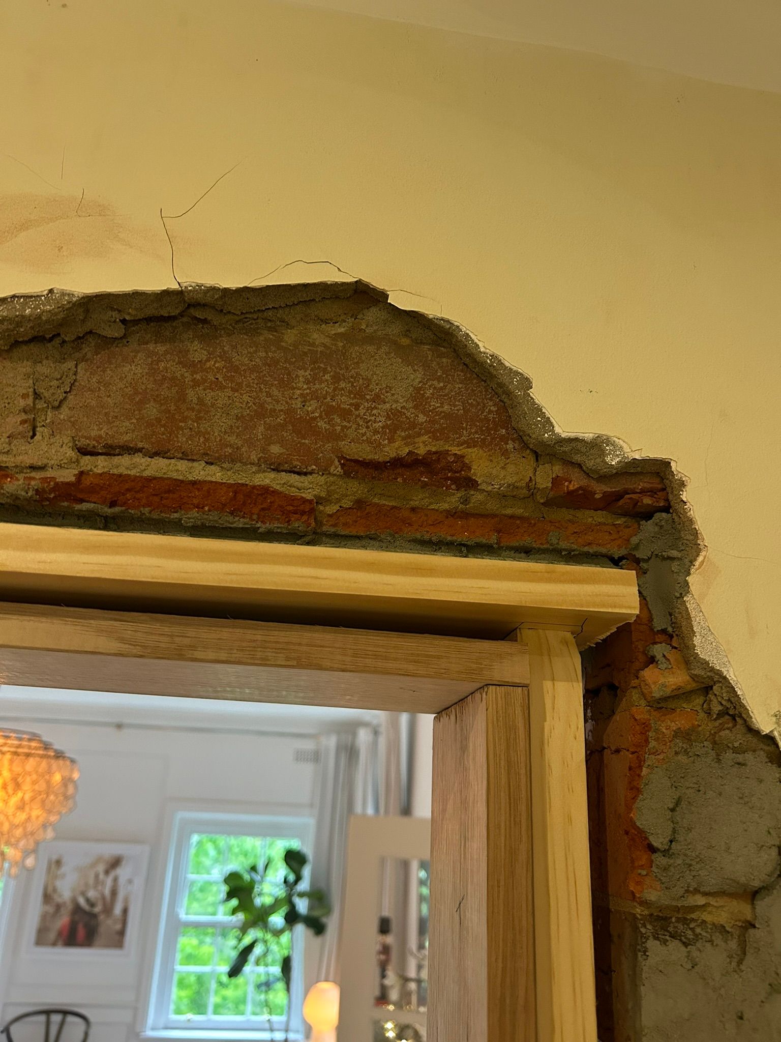 How to patch render on a brick wall arou... | Bunnings Workshop community