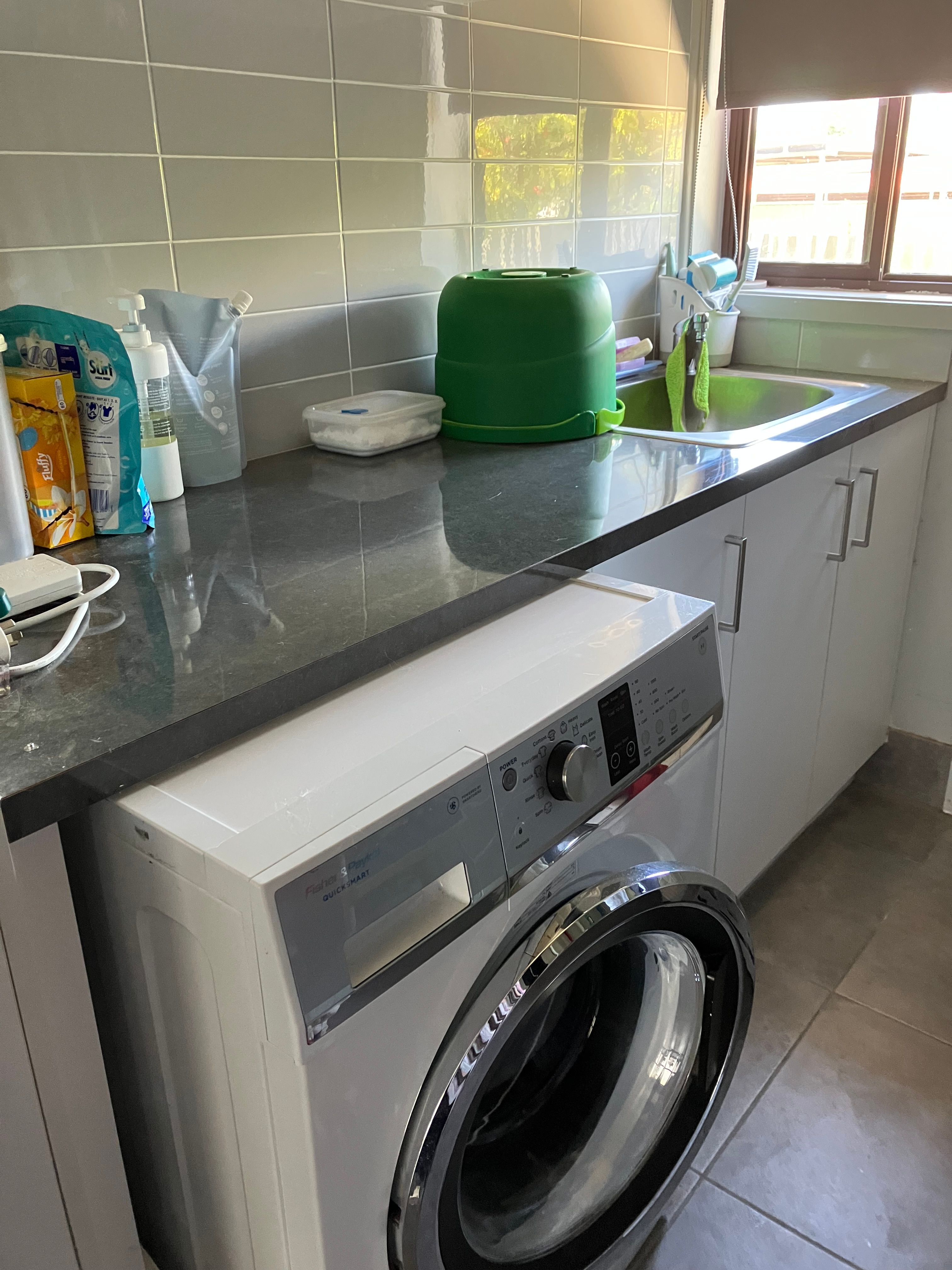 How to make washing machine fit under co... | Bunnings Workshop community