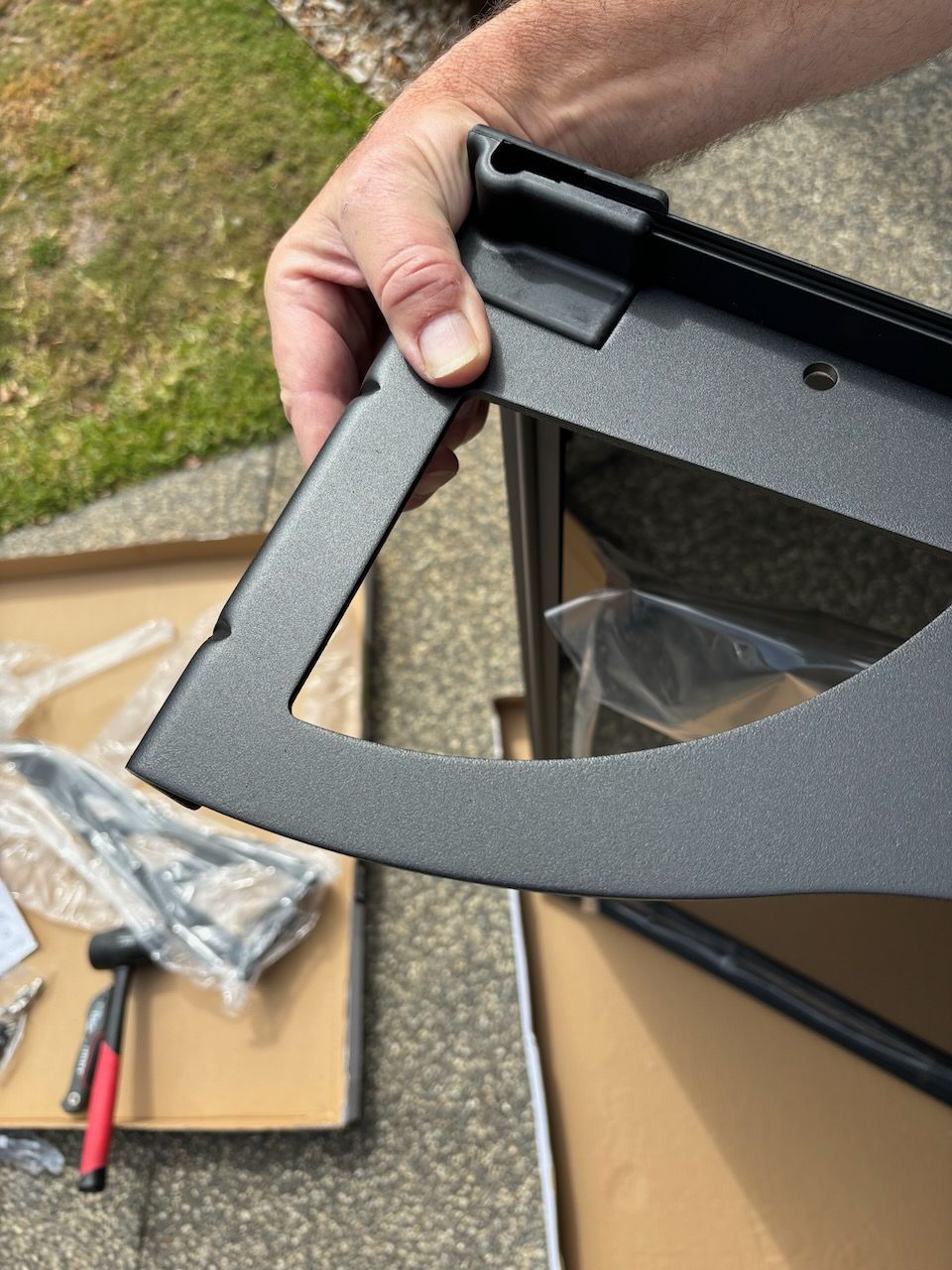 How to install a door & window canopy | Bunnings Workshop community