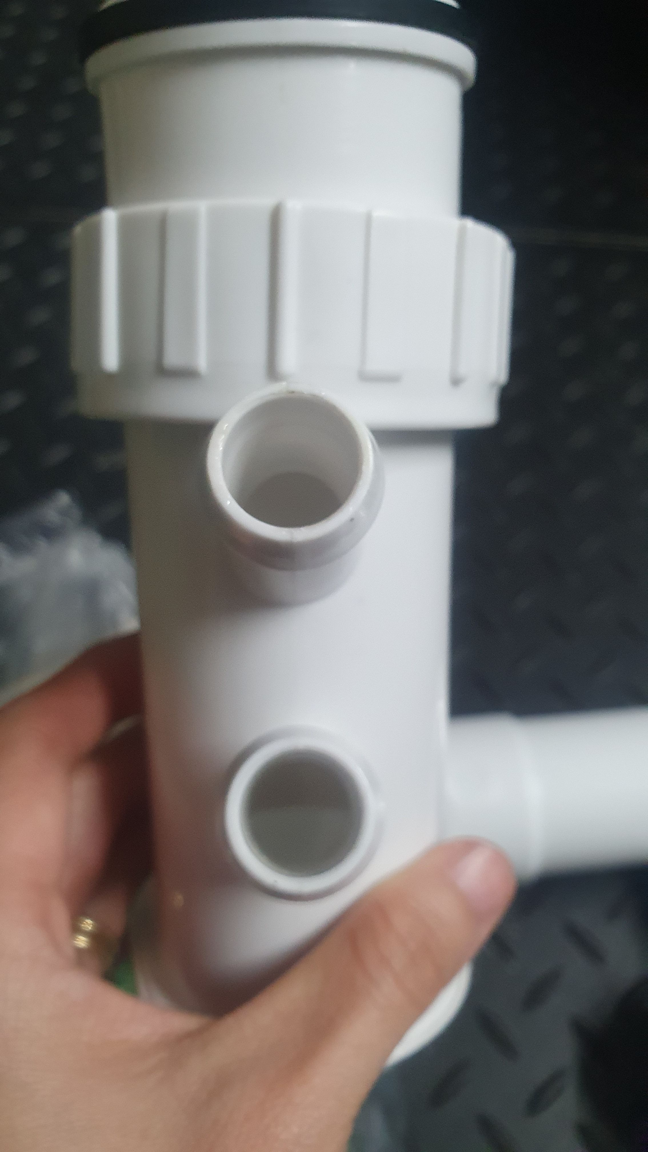 How connect washing machine hose waste? | Bunnings Workshop community