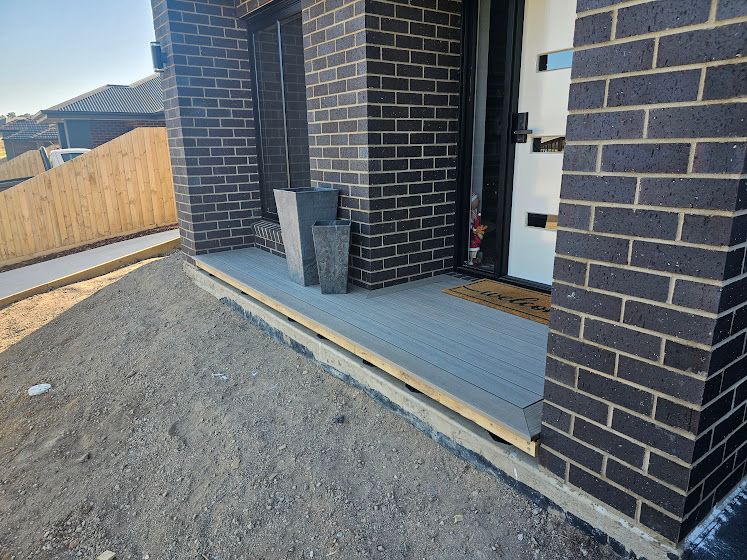 Ekodeck front entry deck and steps | Bunnings Workshop community