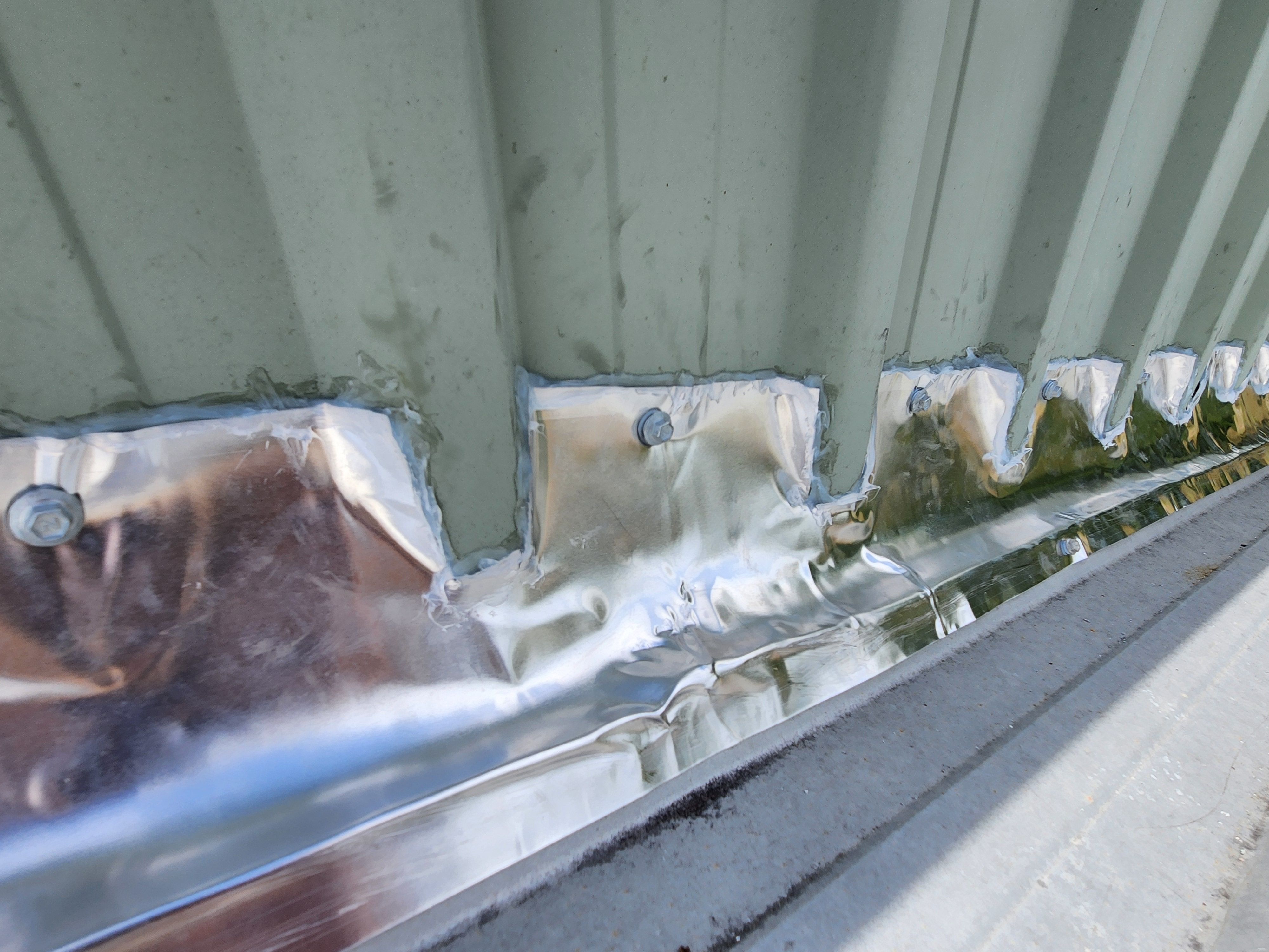 Solved: How to install flashing to seal shed and... | Bunnings Workshop ...