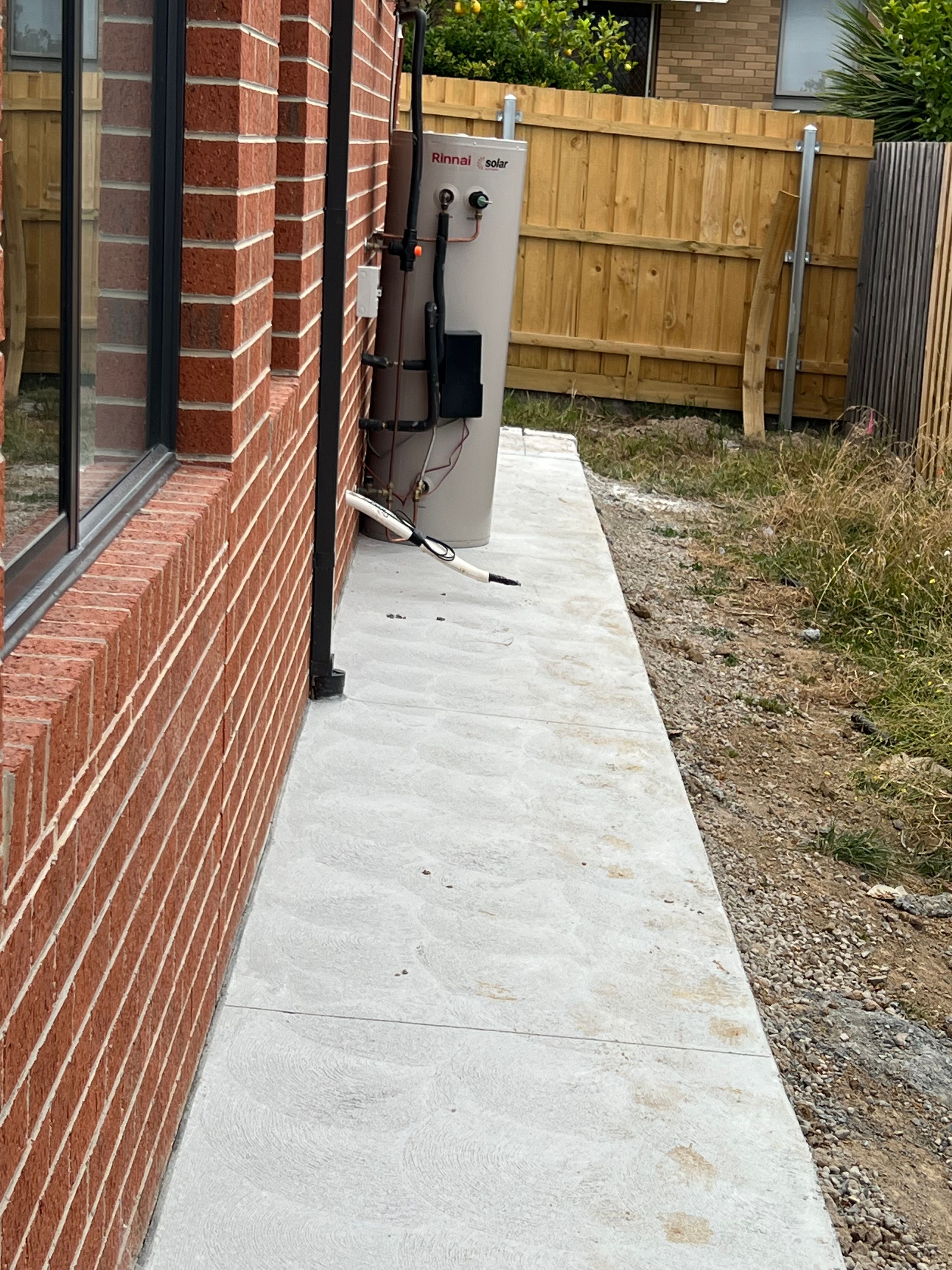 How to fill gap between house and concre... | Bunnings Workshop community