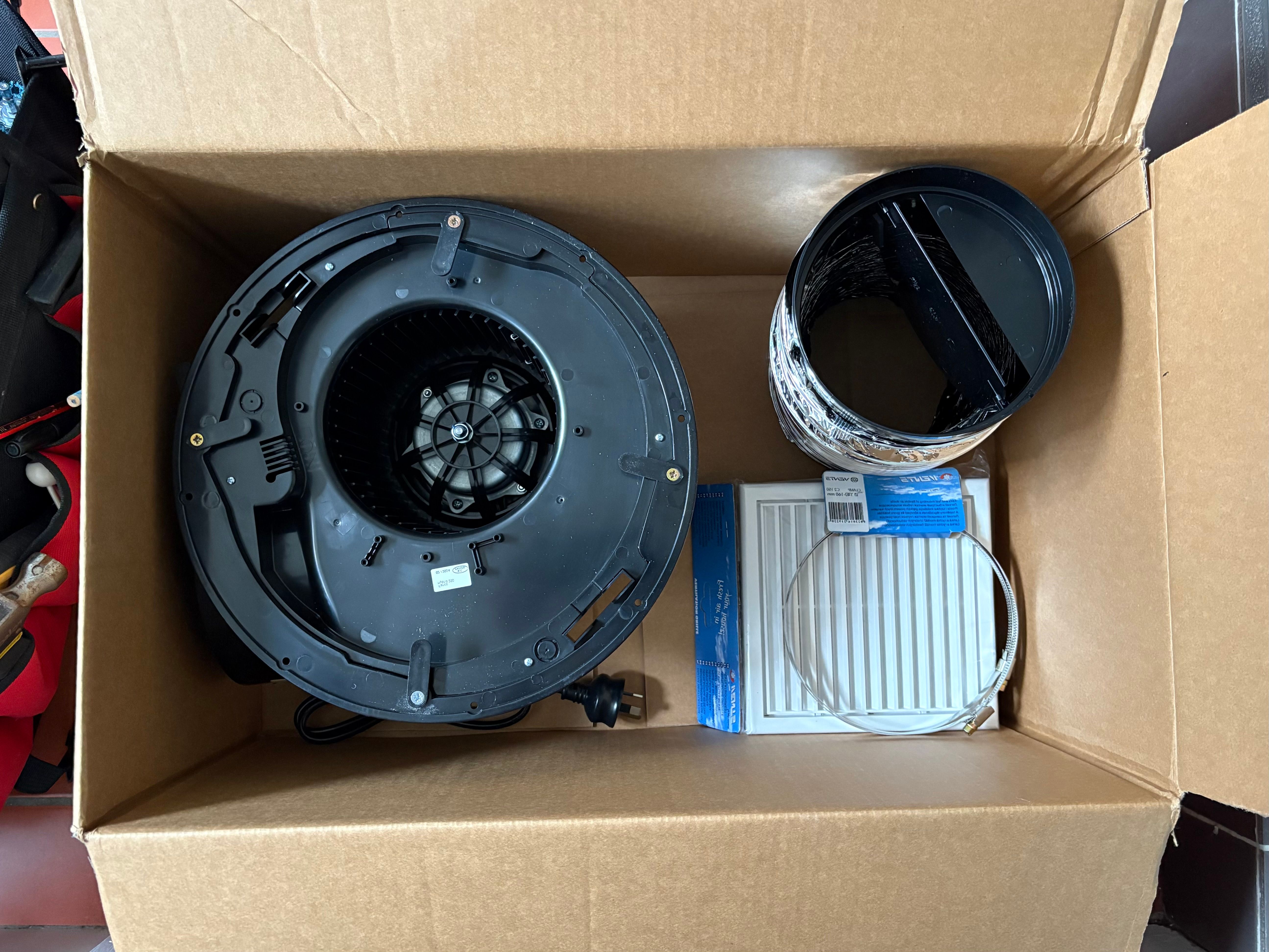 Bathroom extraction fan replacement | Bunnings Workshop community