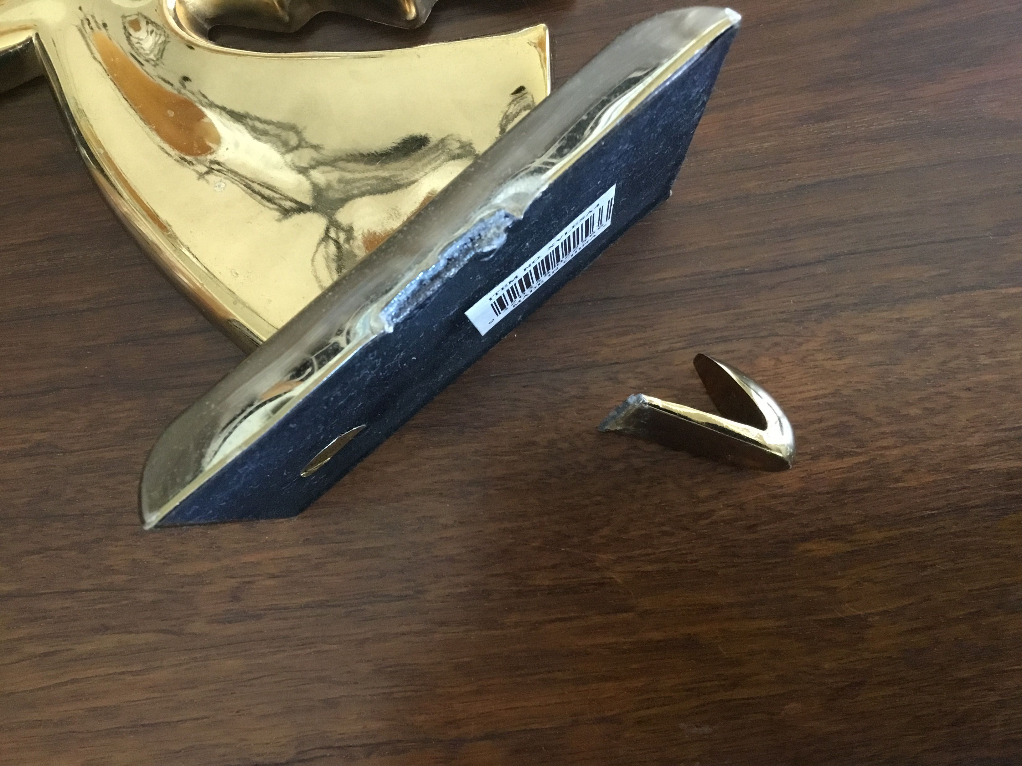 How to fix broken metal hook? | Bunnings Workshop community