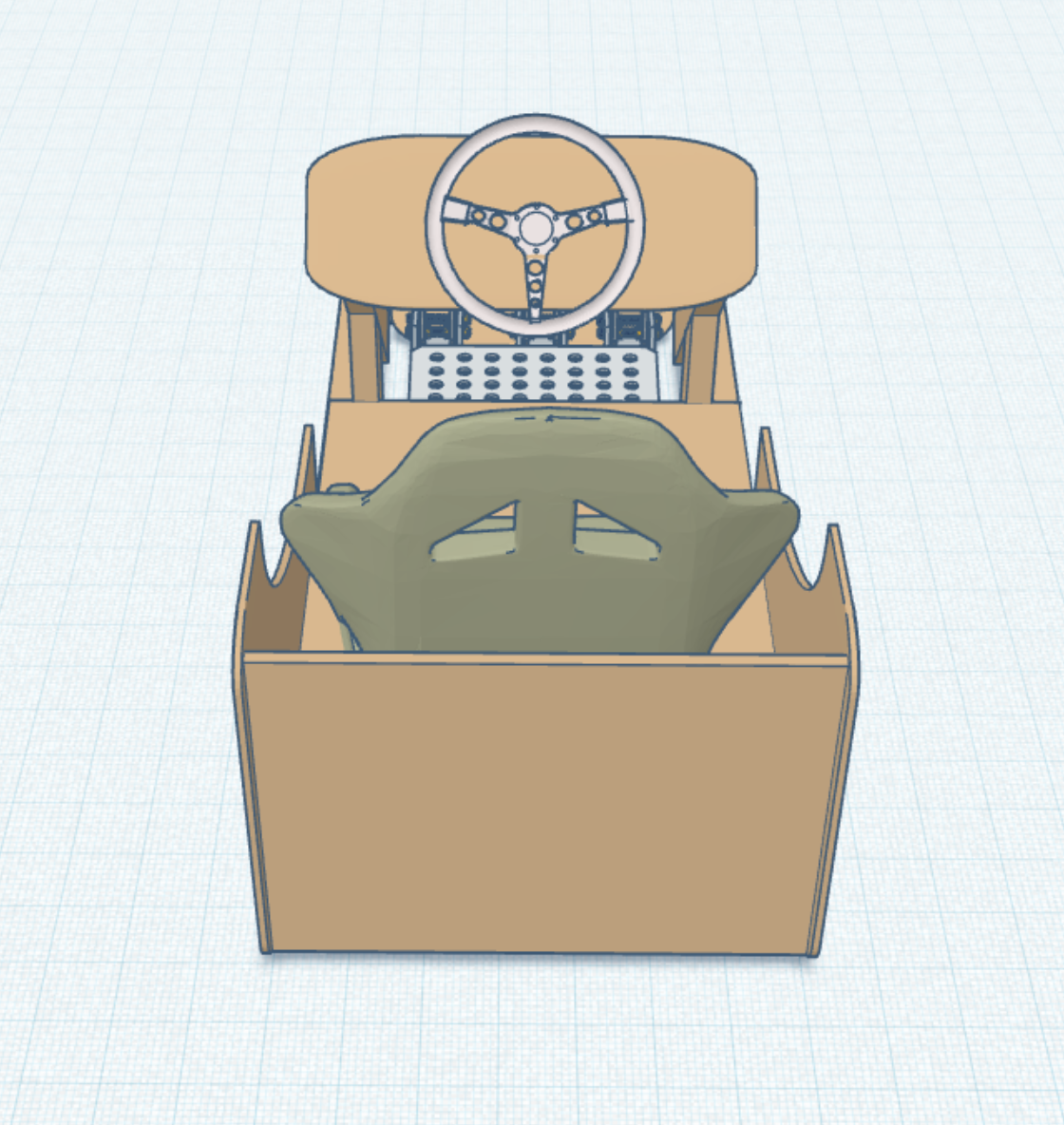 Solved: How to build a racing simulation cockpit... | Bunnings Workshop ...