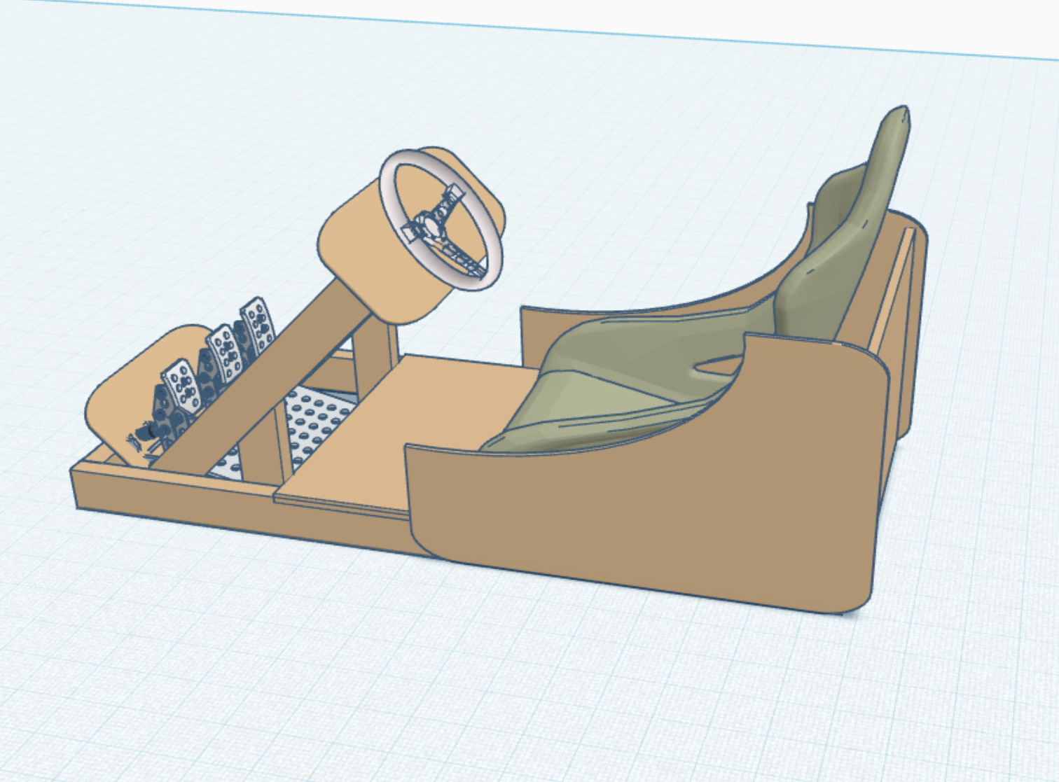Solved: How to build a racing simulation cockpit... | Bunnings Workshop ...