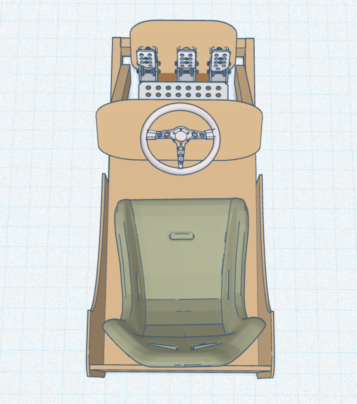 Solved: How to build a racing simulation cockpit... | Bunnings Workshop ...