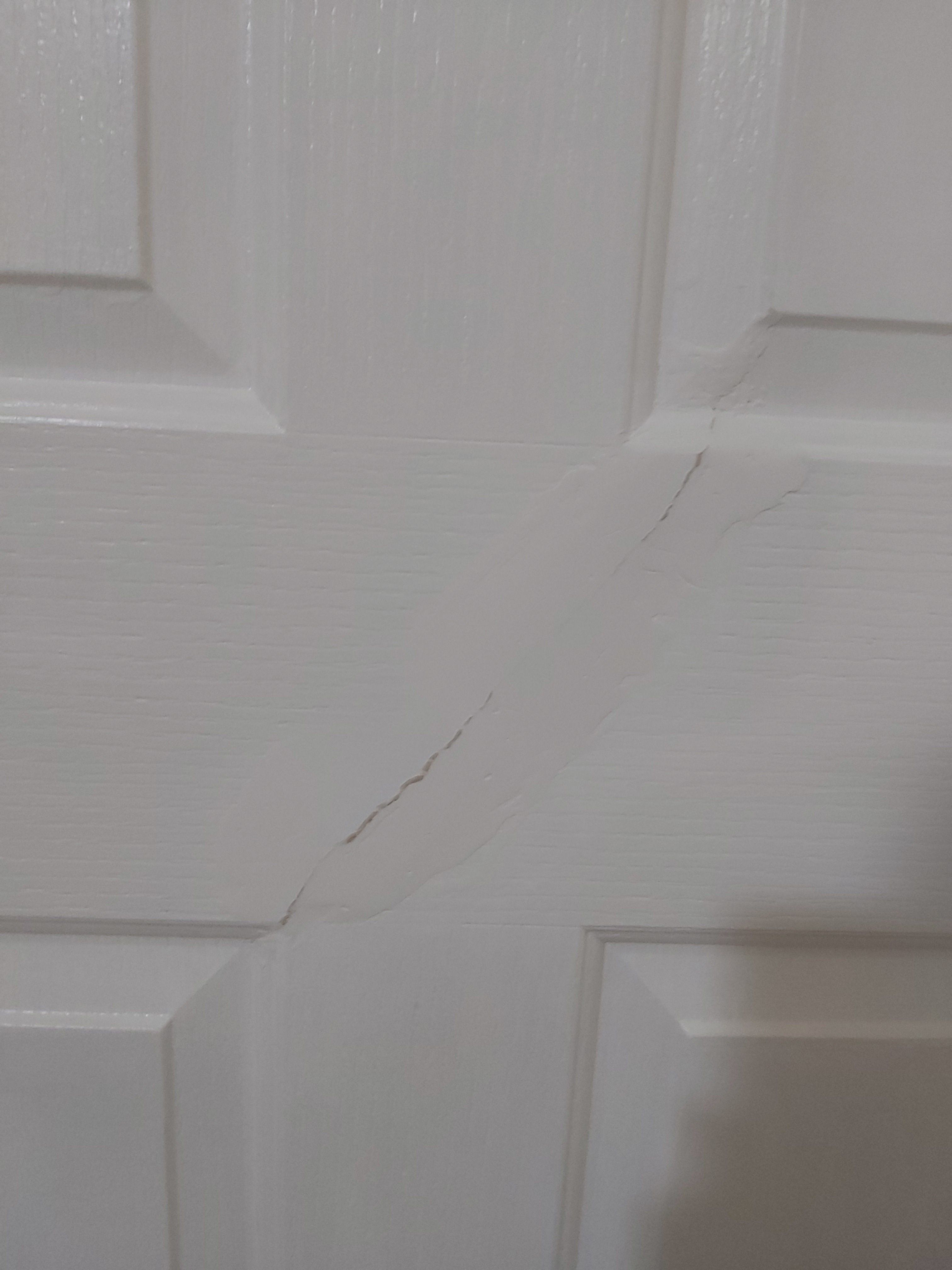 How to fix a big crack on bedroom wood d... - Page 2 | Bunnings ...