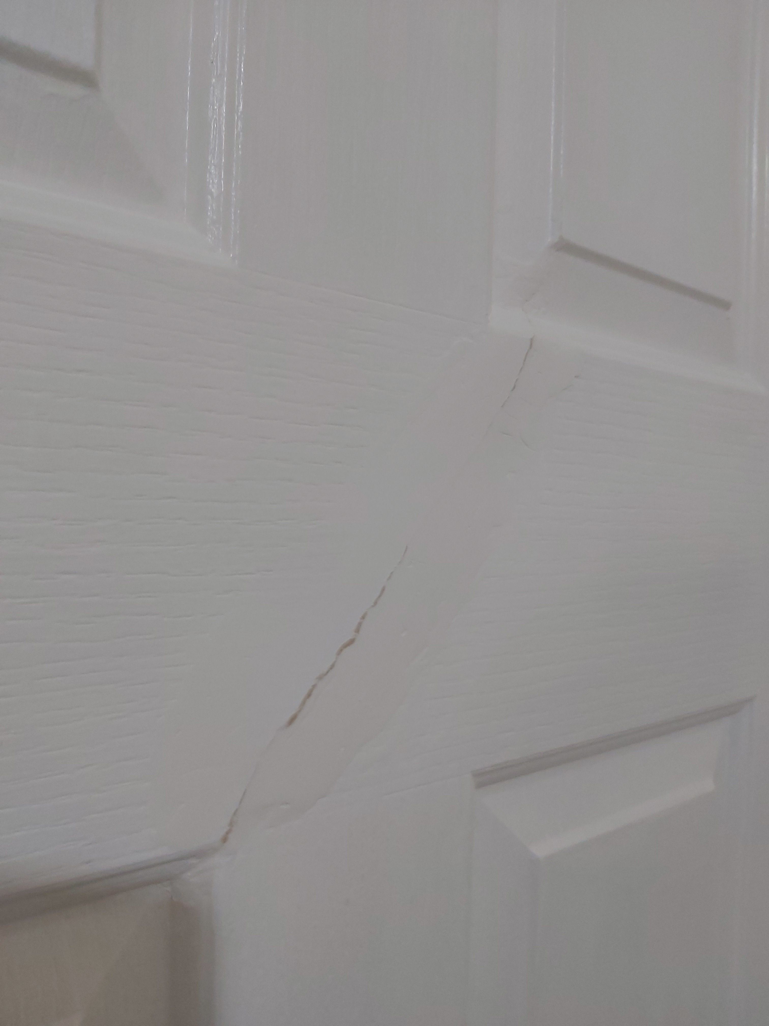 How to fix a big crack on bedroom wood d... - Page 2 | Bunnings ...