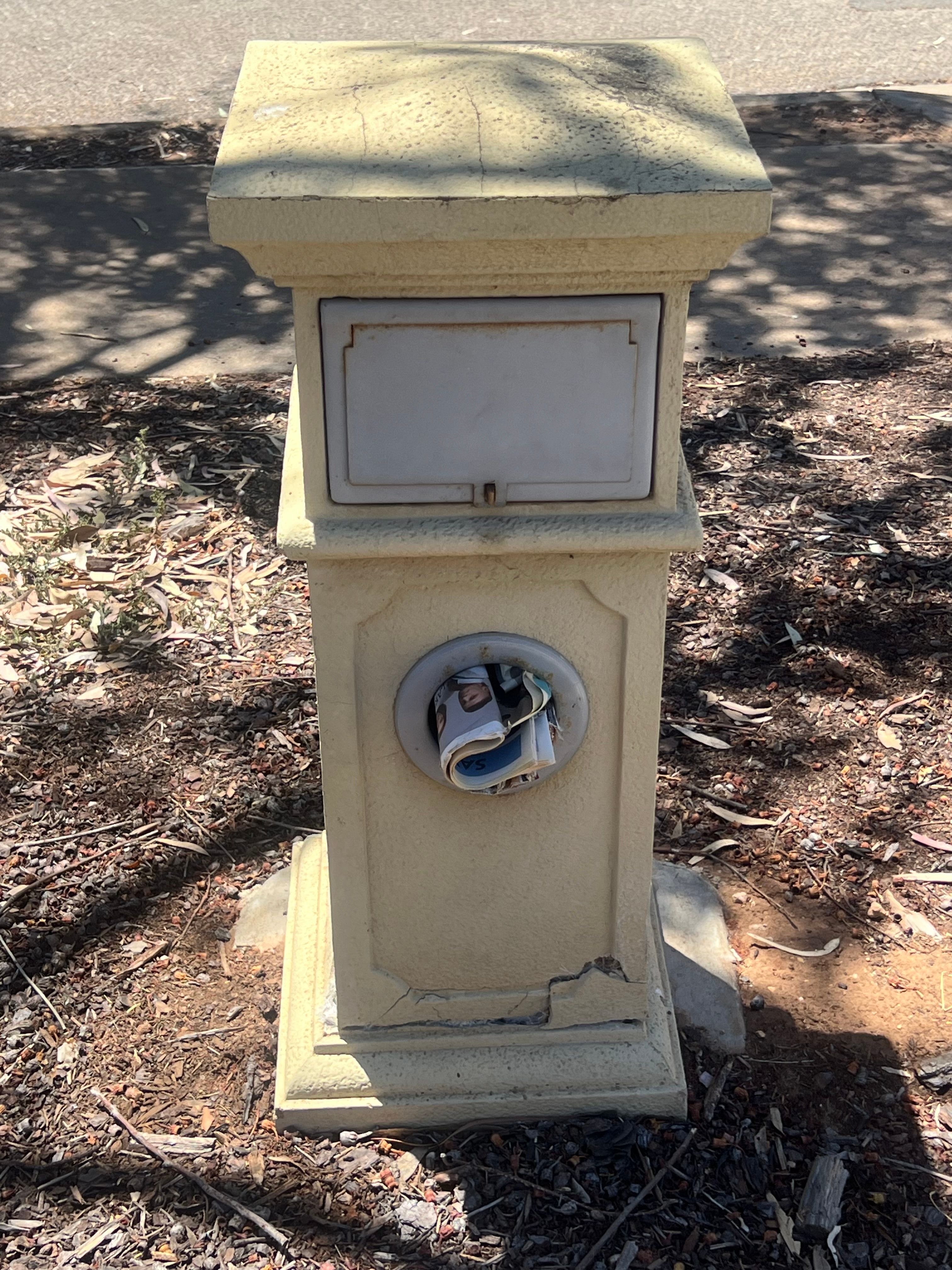 How can I repair rendered letterbox? | Bunnings Workshop community