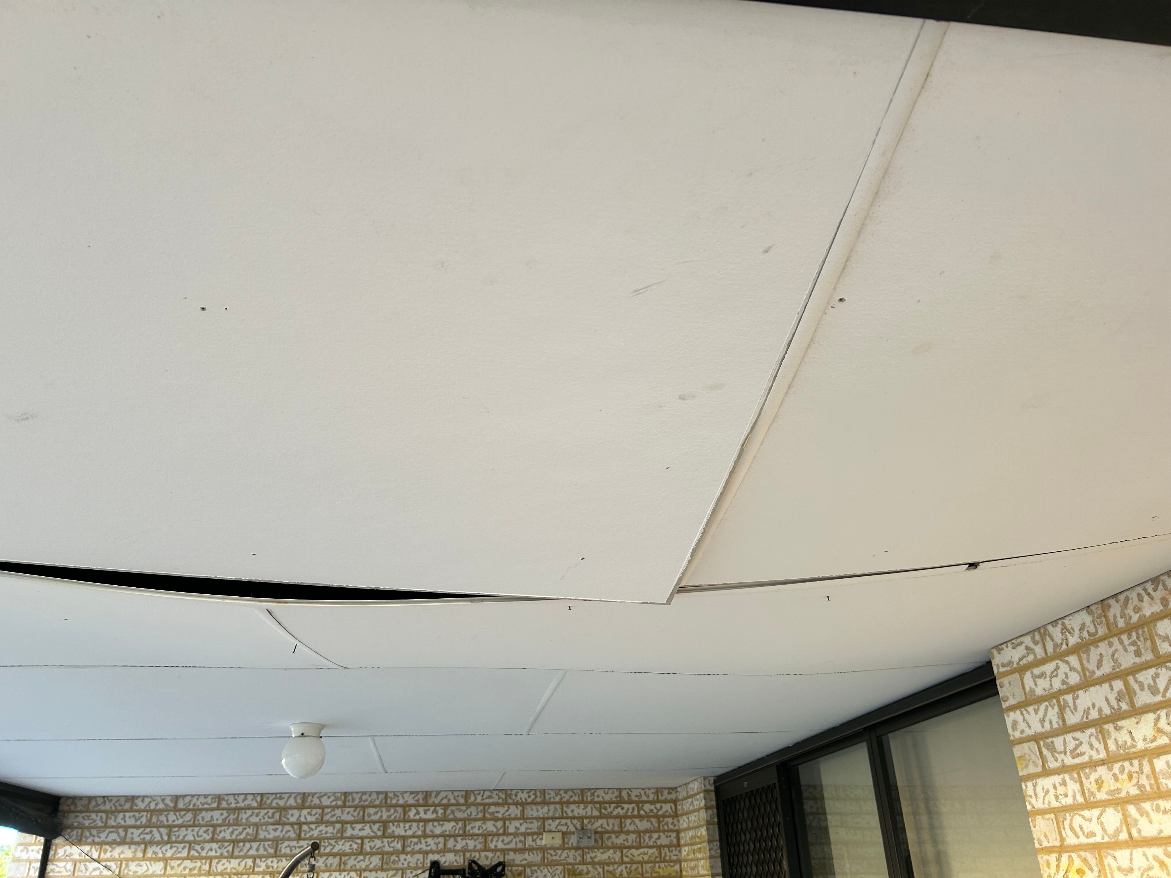 How to fix ceiling panels that are loose... | Bunnings Workshop community