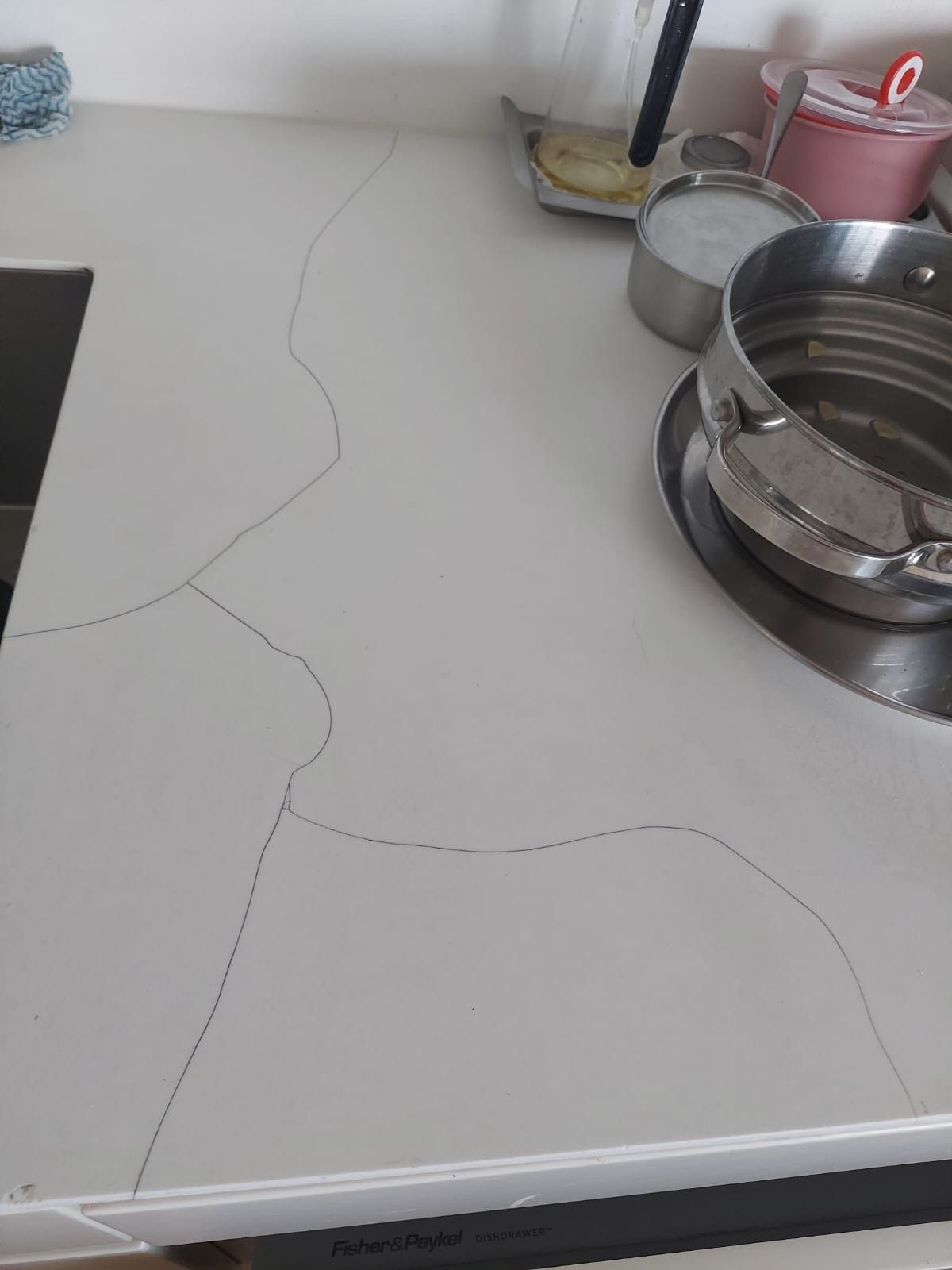 How to fix large crack on benchtop? | Bunnings Workshop community