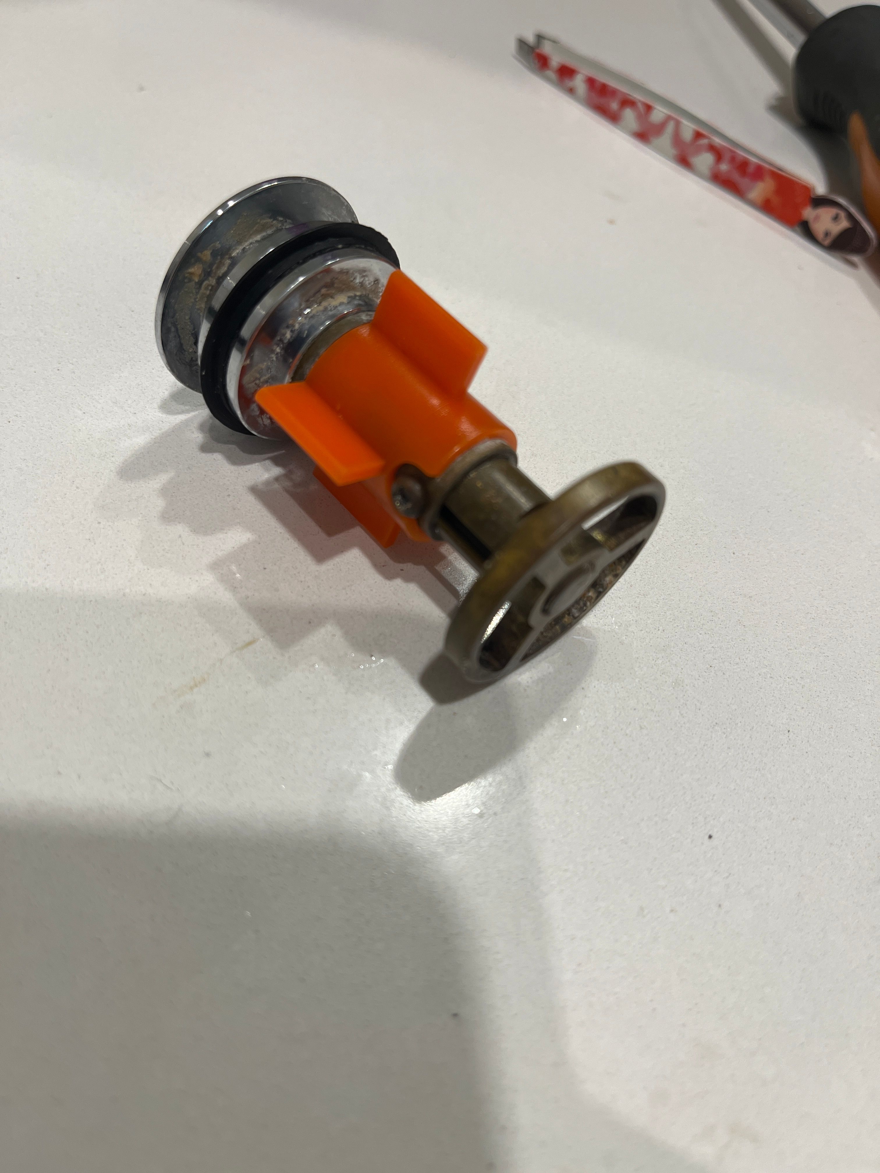 How to replace pop-up sink plug? | Bunnings Workshop community