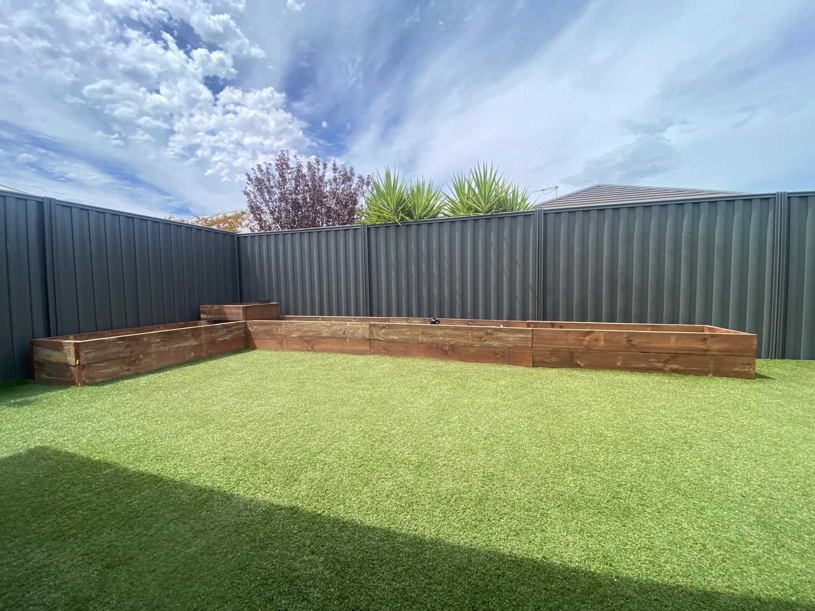 How to add Merbau decking to planter box... | Bunnings Workshop community